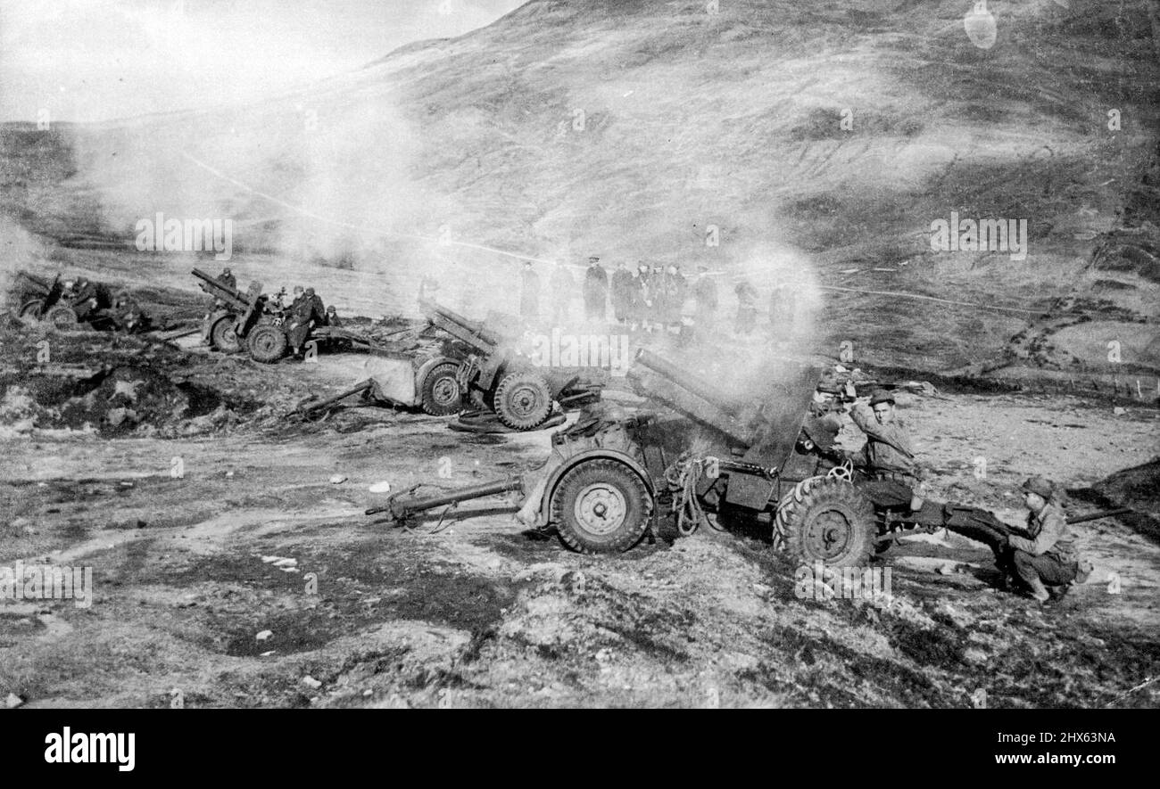 First Shots Fired by Americans in Northern Ireland: A picture taken ...