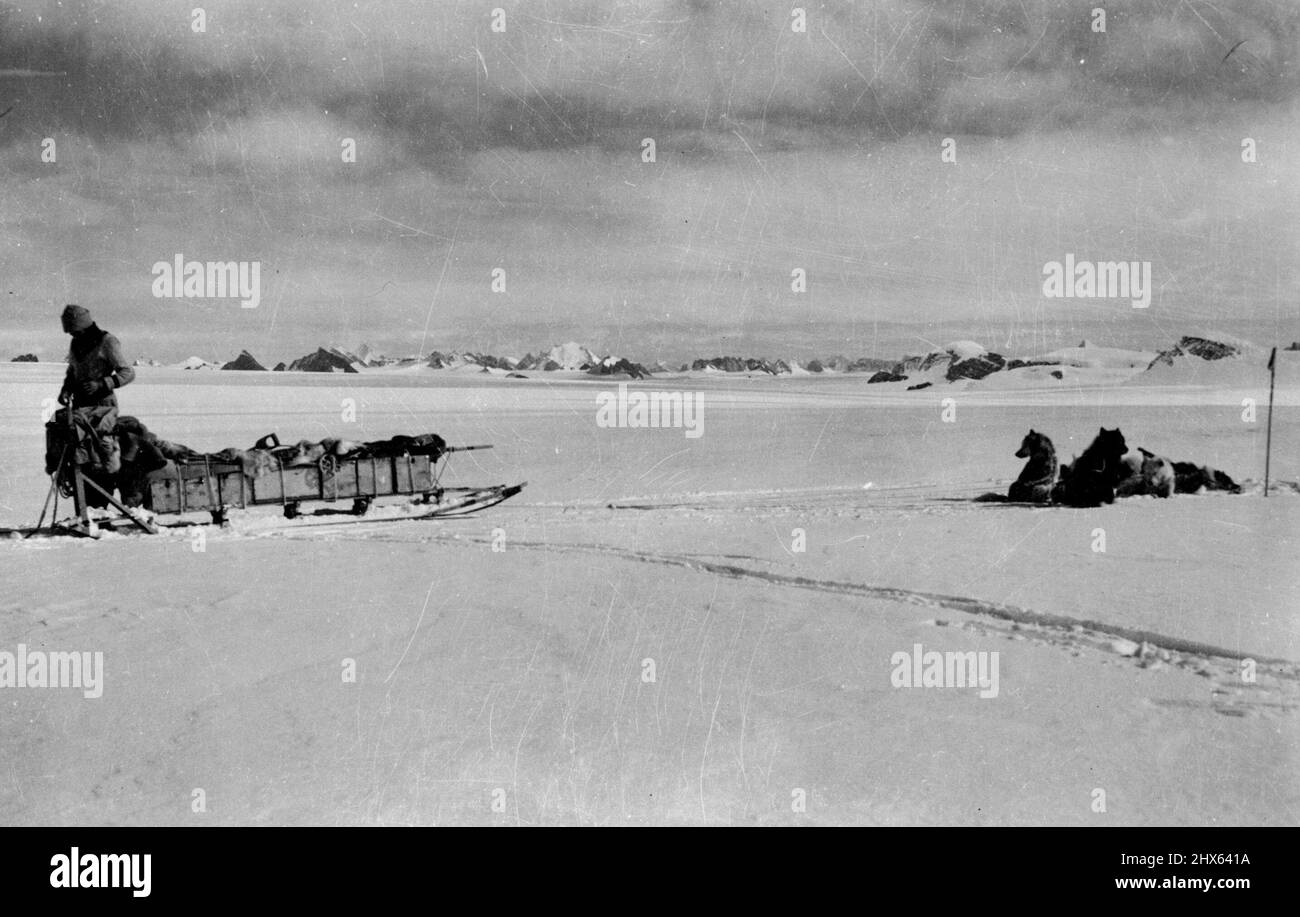 British Trans-Greenland Expedition 1934 - B. Rnage Two. August 19, 1935 ...