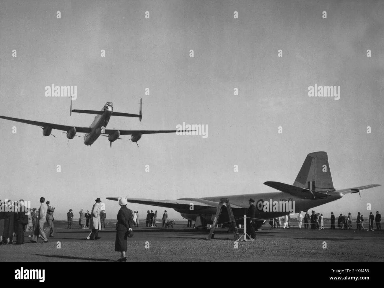 First Australian-Built Canberra Jet Bomber stands on the Avalon ...