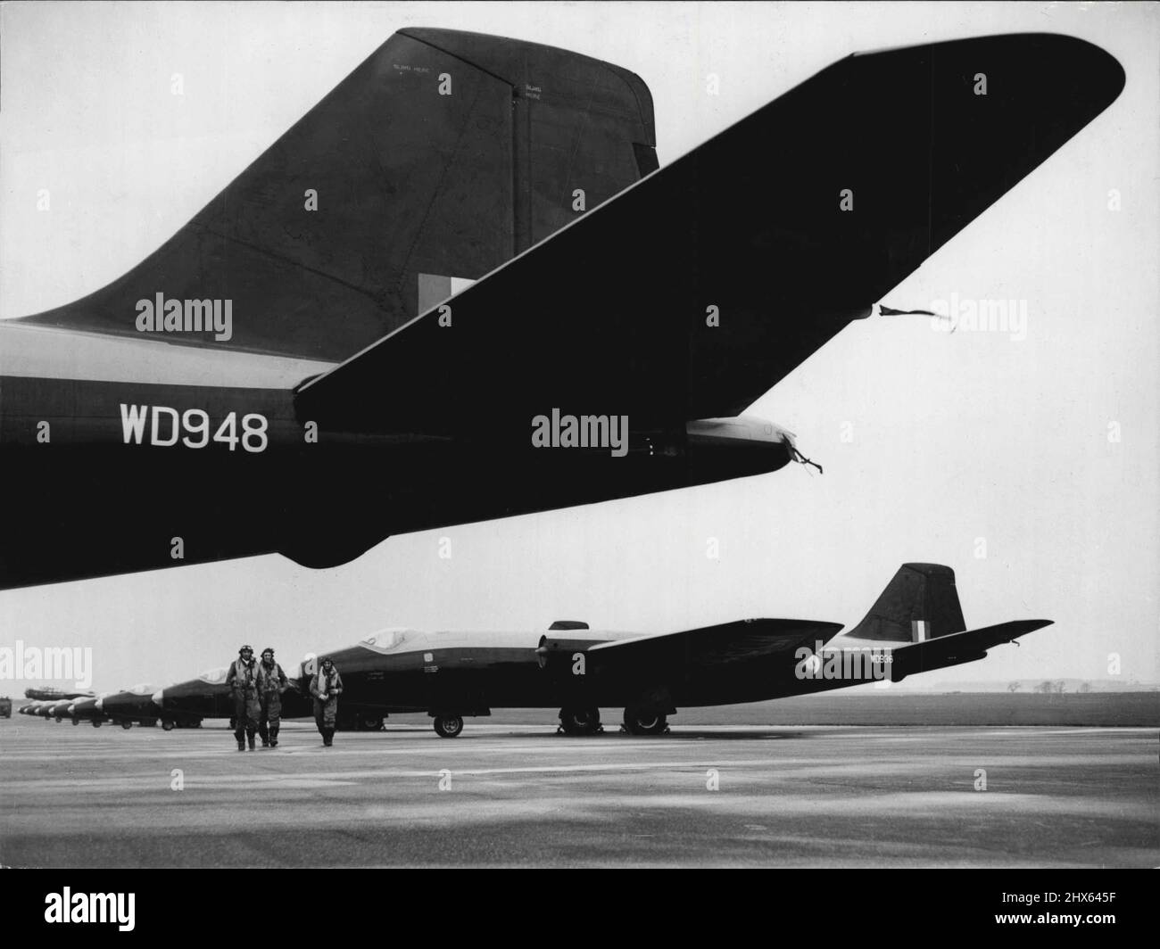 RAF's First All-Jet Bomber Squadron -- Canberras of 101 Squadron in the ...