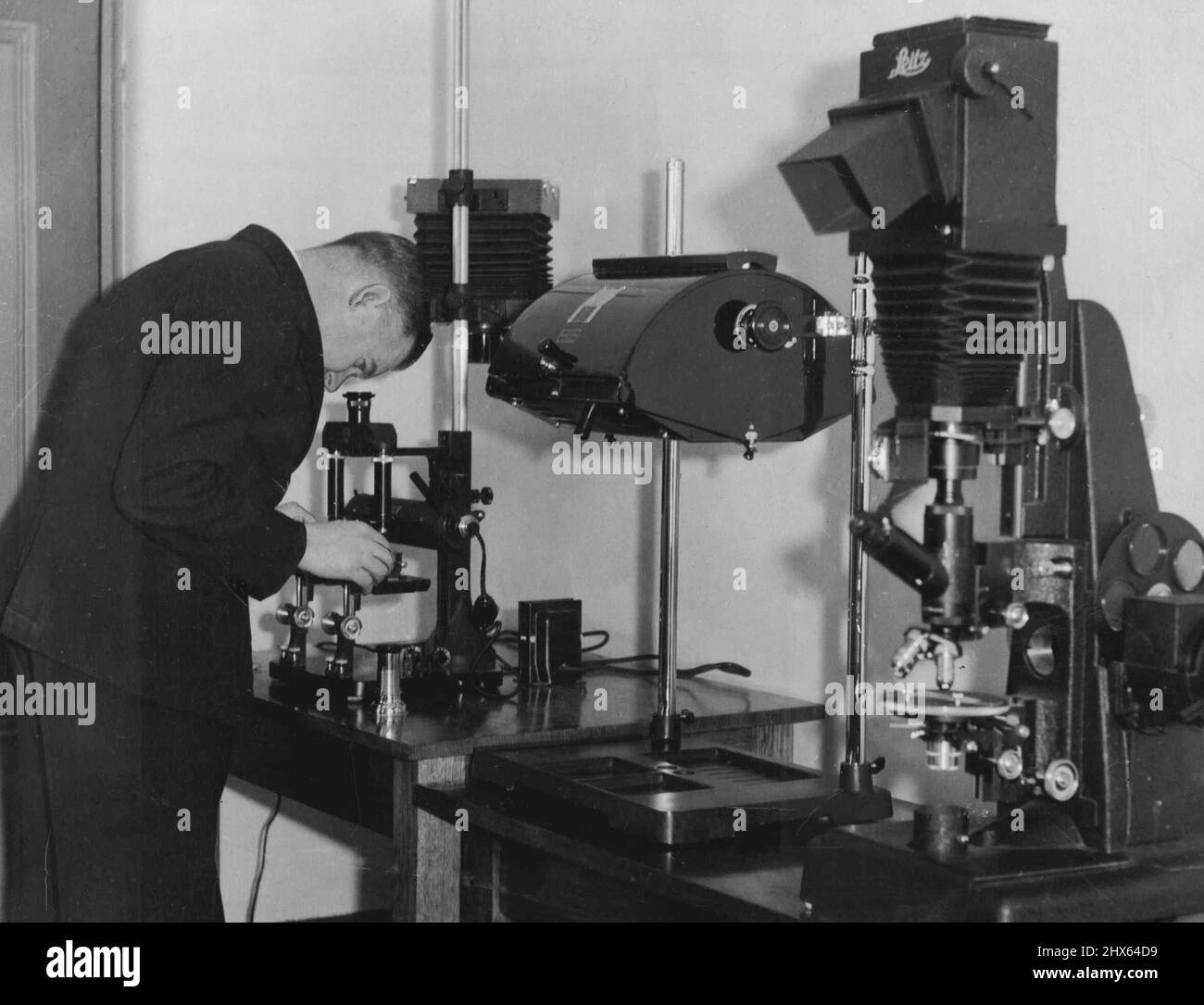 To Assist Detectives - Section of the New Police Laboratory, showing ...