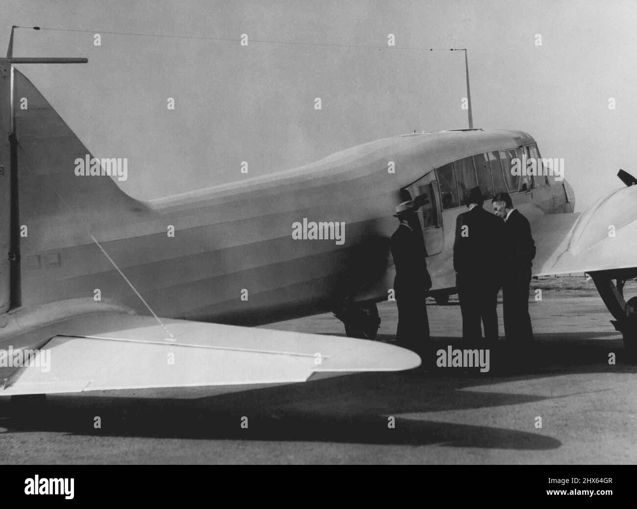 New Police plane at *****. NSW police plane. May 08, 1946 Stock Photo ...