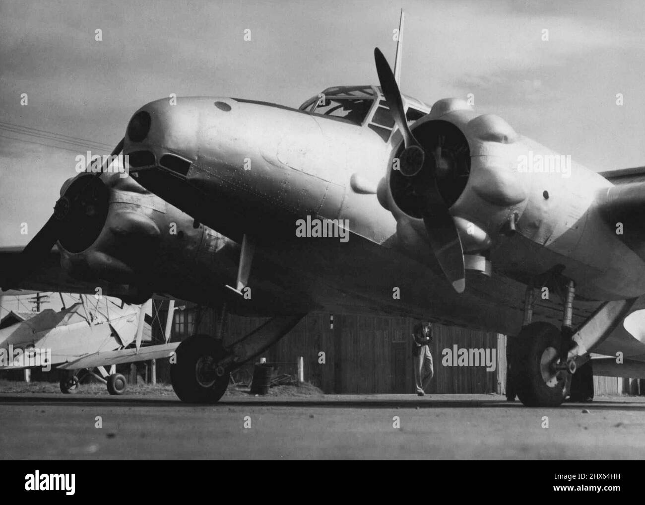 Police - Plane N.S.W. Police. May 8, 1946 Stock Photo - Alamy