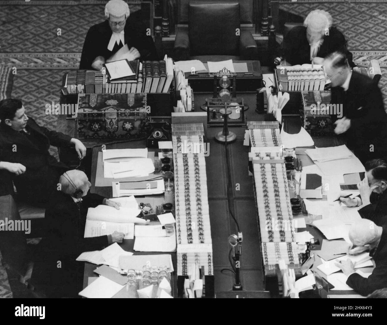 In Session - Parliament House, Canberra. October 01, 1941 Stock Photo ...