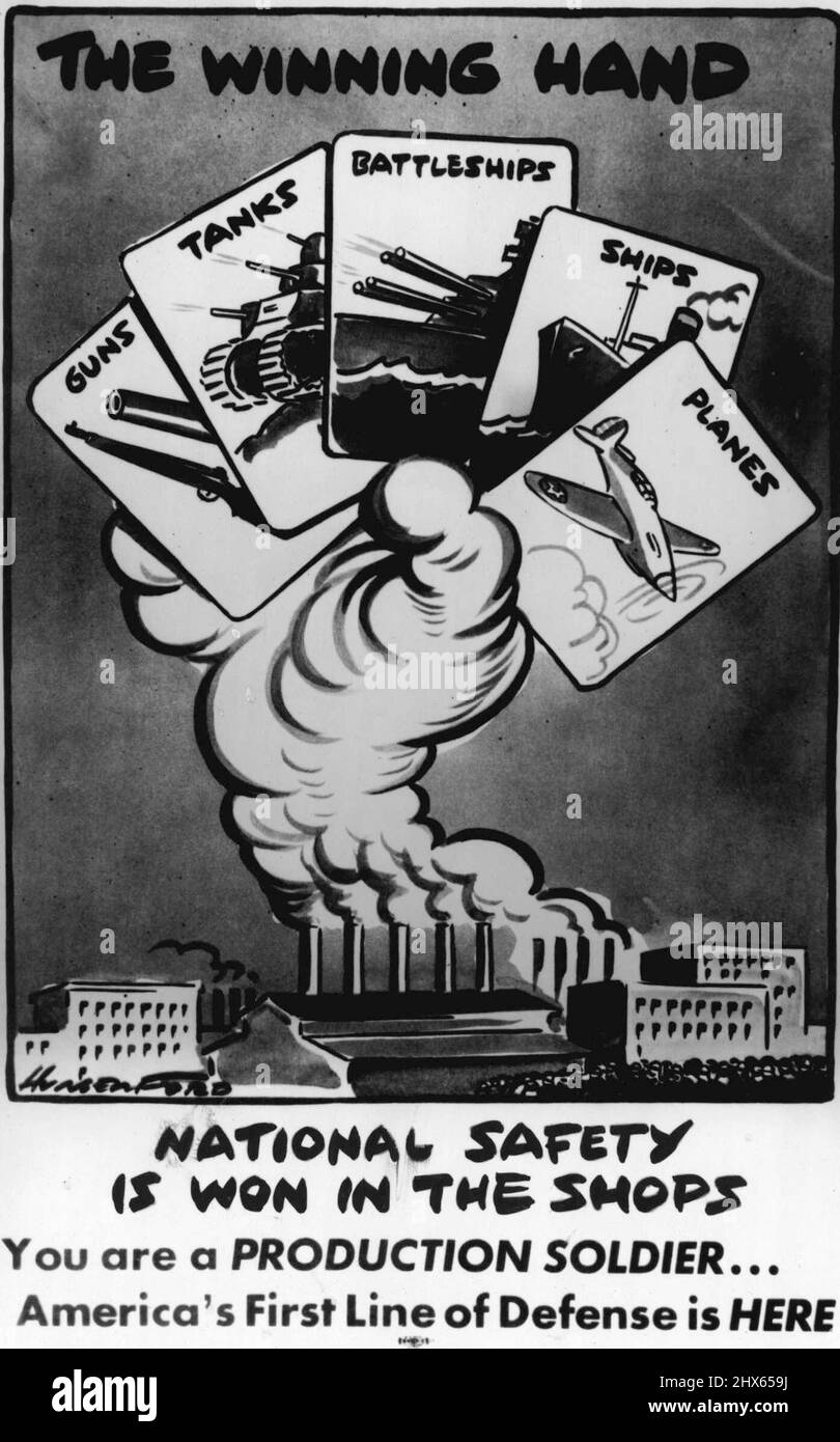 These Are U.S. Defense Posters -- Inconceivable would be a war without ...