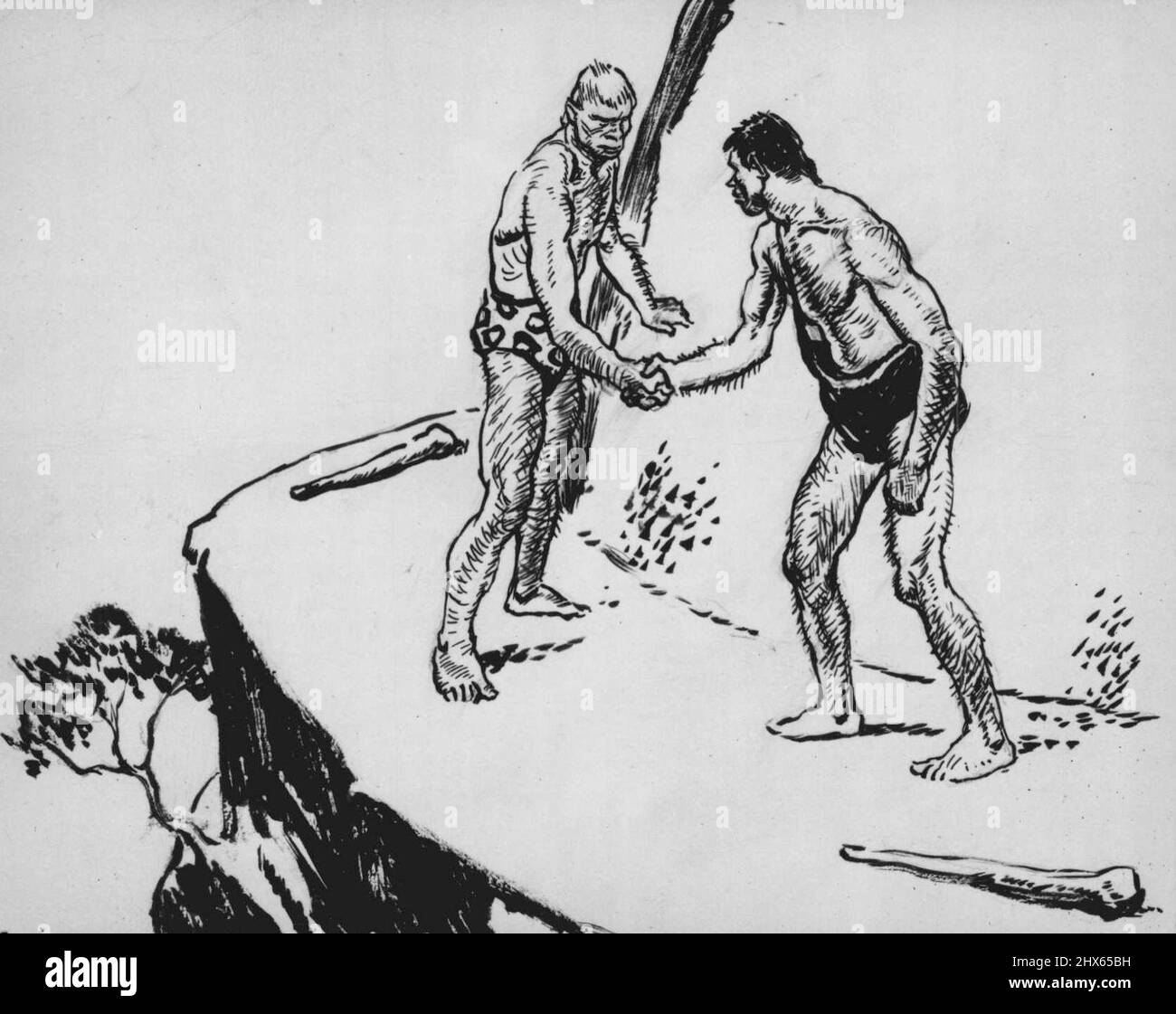 Prehistoric men hi-res stock photography and images - Alamy
