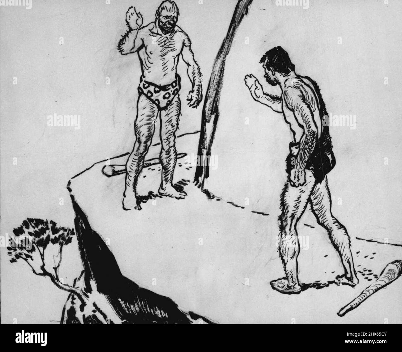 Prehistoric men hi-res stock photography and images - Alamy