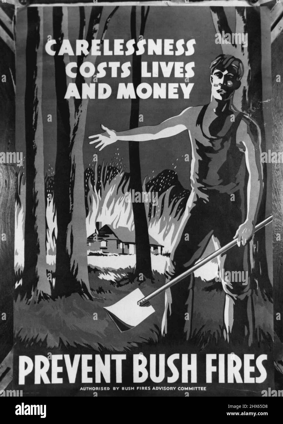 Bush Fire (Prevention, Etc.) - Posters (See Also: Advertising-Misc ...