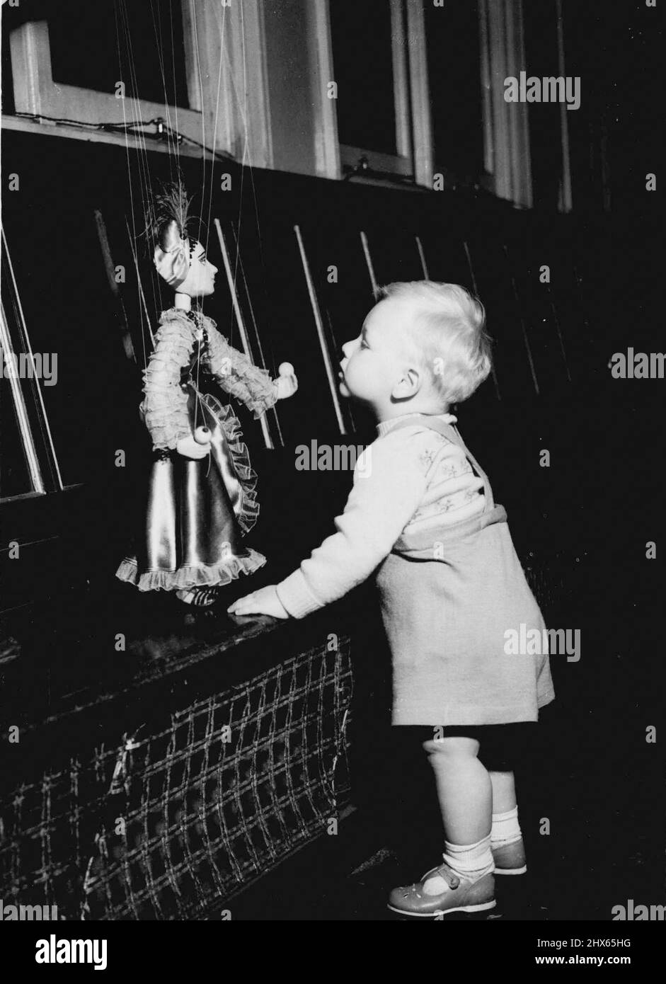 Drawn By The Strings -- It's a very glamorous puppet, with its plumed ...