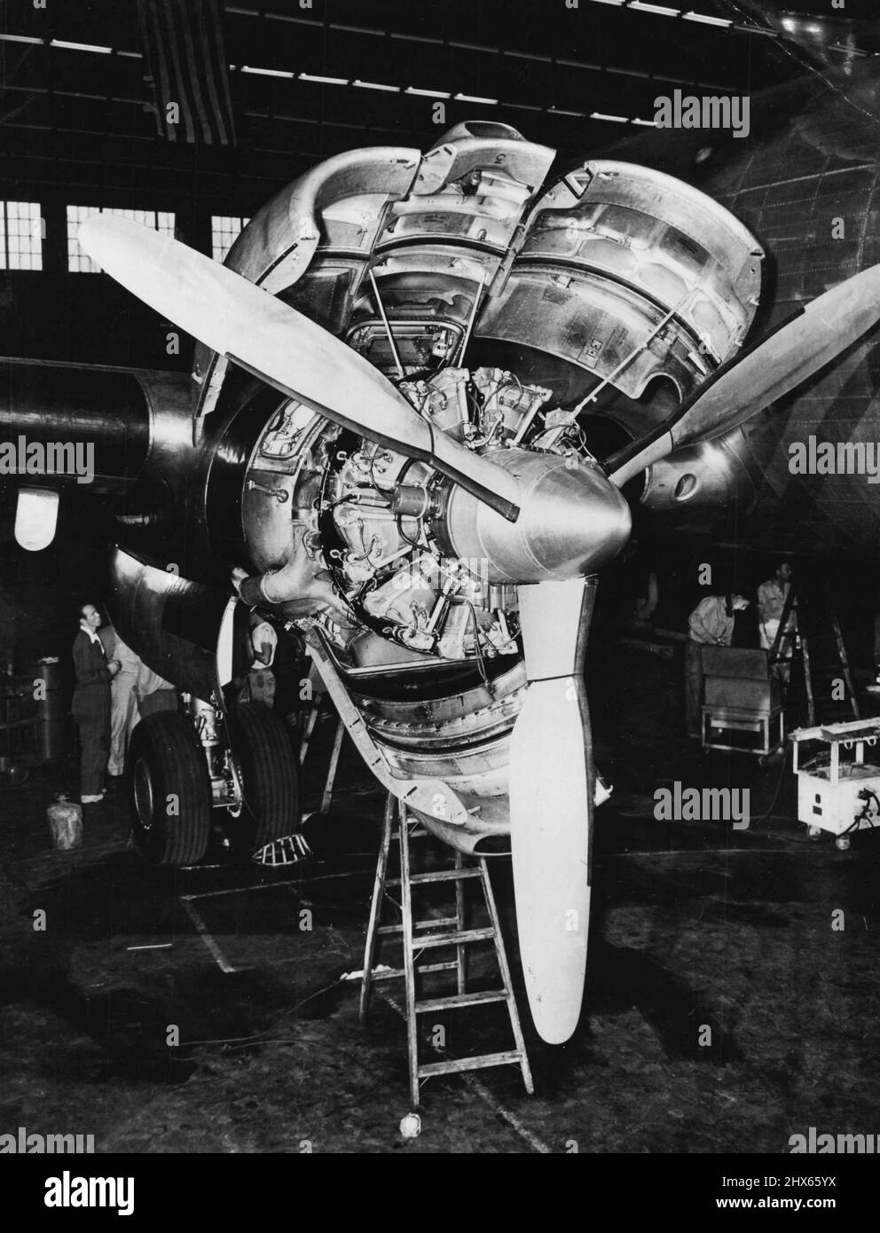 The Wright Cyclone Engine -- Four Wright Cyclone engines power the ...