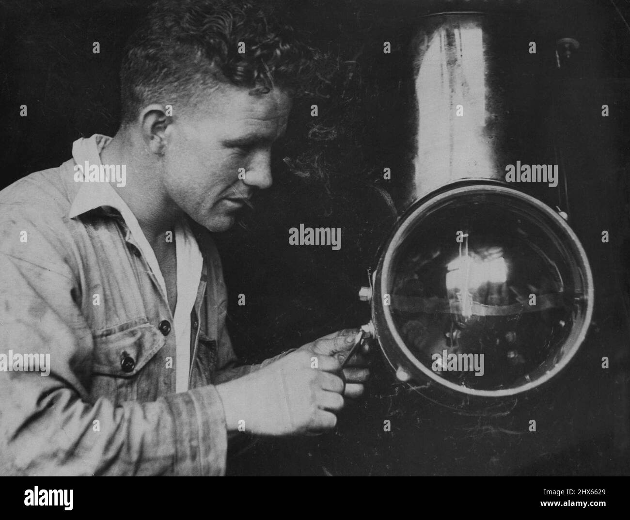 Tom Pethybridge (Chief Mechanic) powerful in slating a 60,000 candle ...