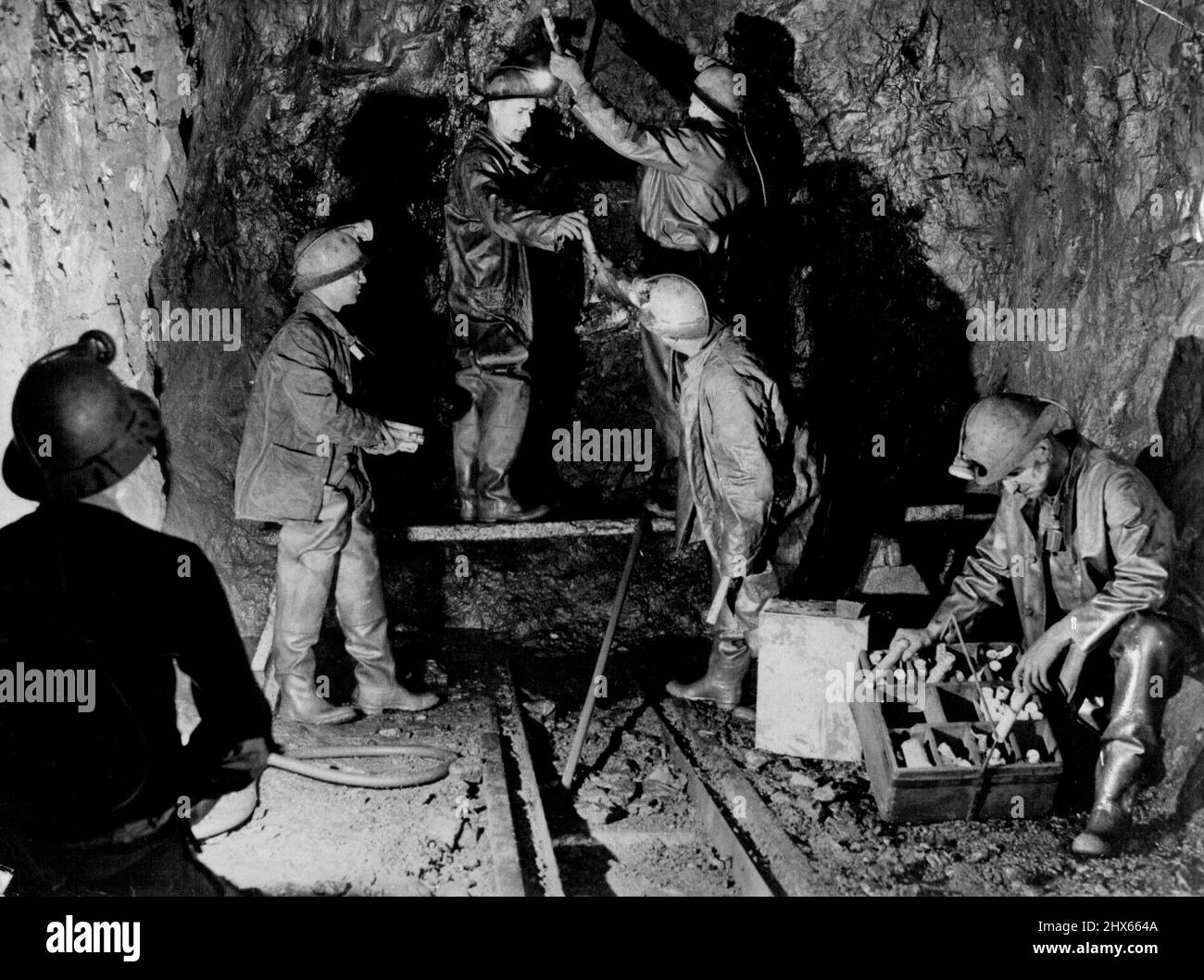 Iron rich deposits Black and White Stock Photos & Images - Alamy