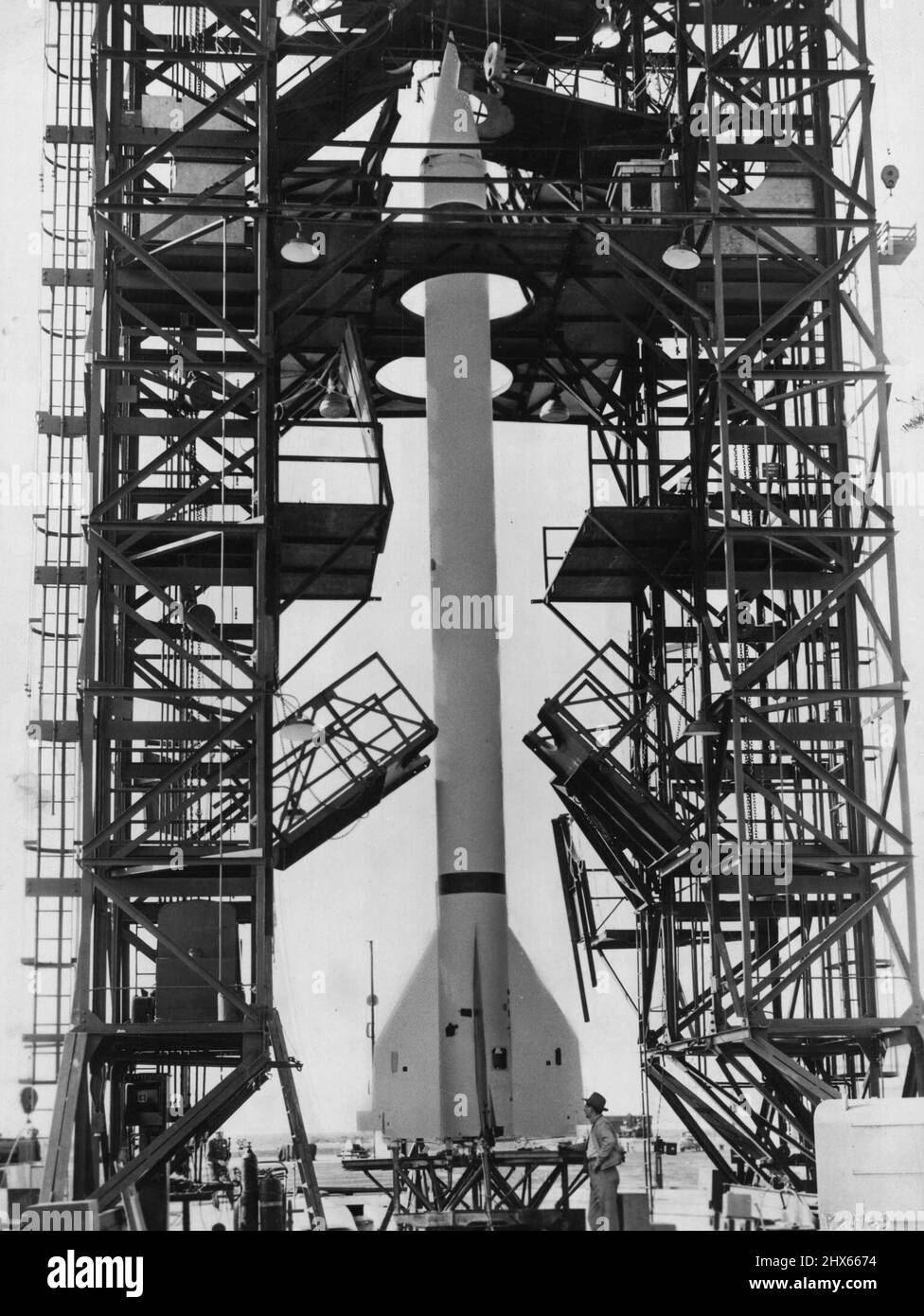 Rockets Spur Wing Research -- This rocket-driven device developed by ...