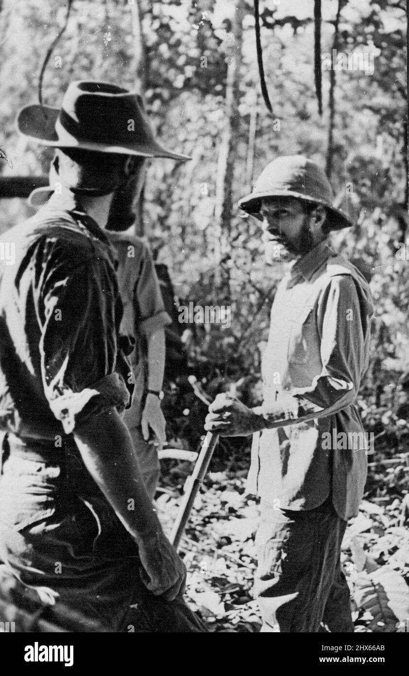 With Wingate's Guerillas Behind The Japaness Lines -- Rescued members ...