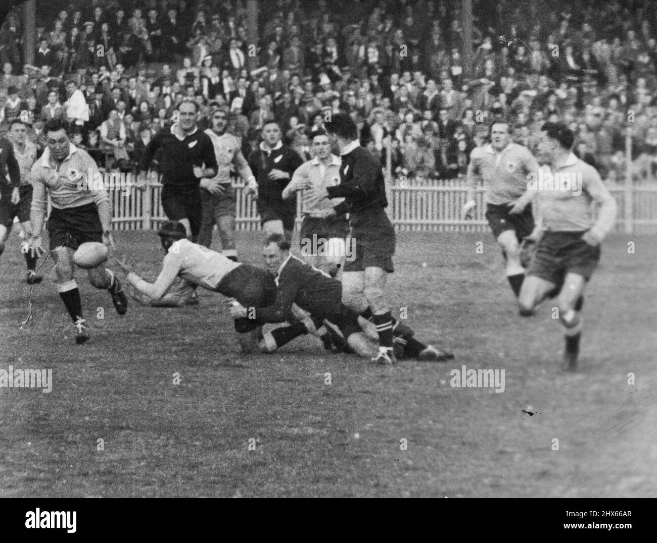 passes, as he falls, to Colin Windon, but pass is forward. June 22 ...