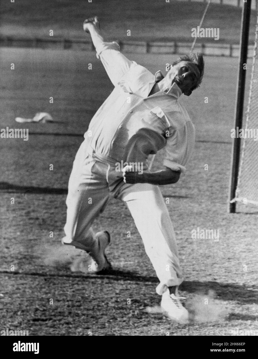 Alan Wyatt. (Western Suburb Club). October 9, 1955 Stock Photo - Alamy