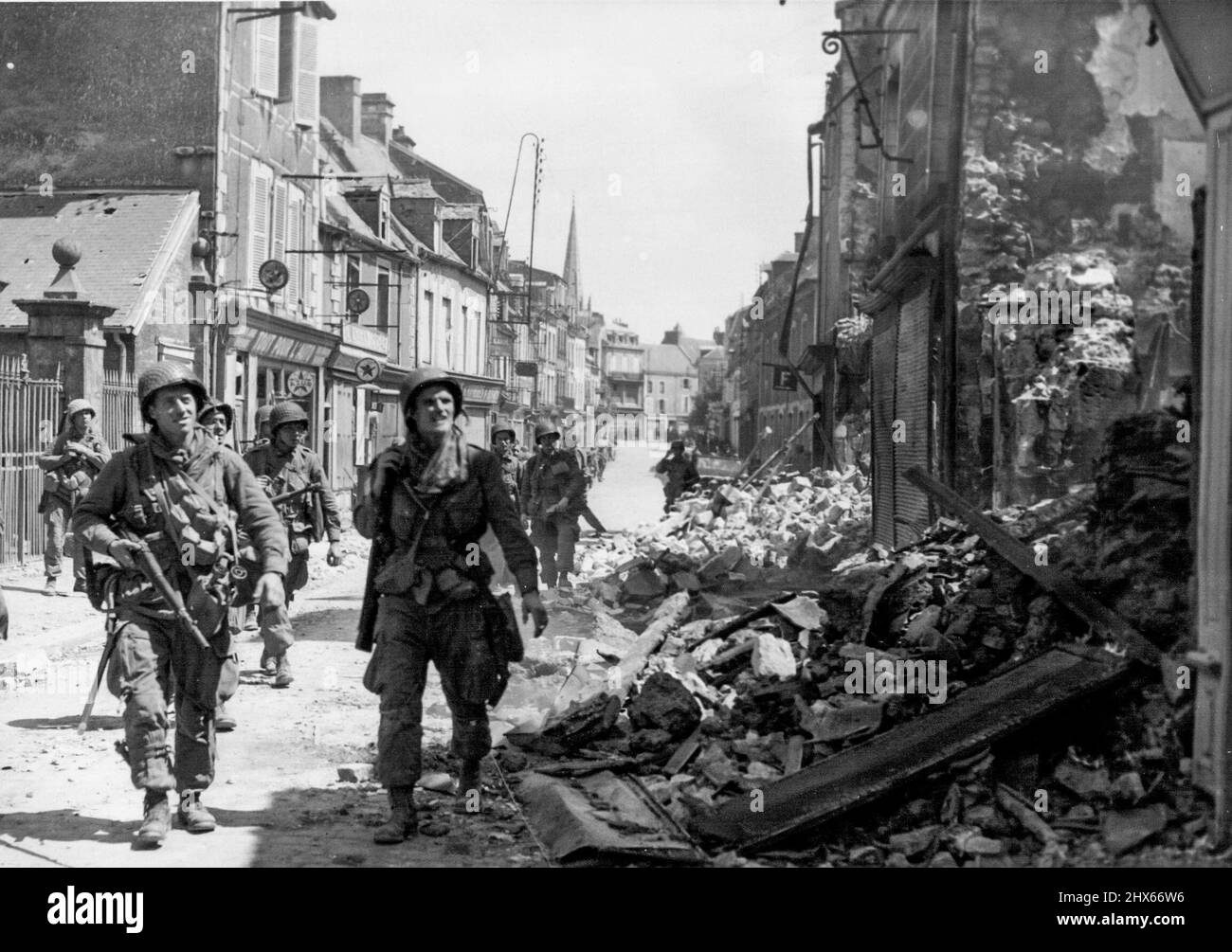 Carentan 1944 hi-res stock photography and images - Alamy