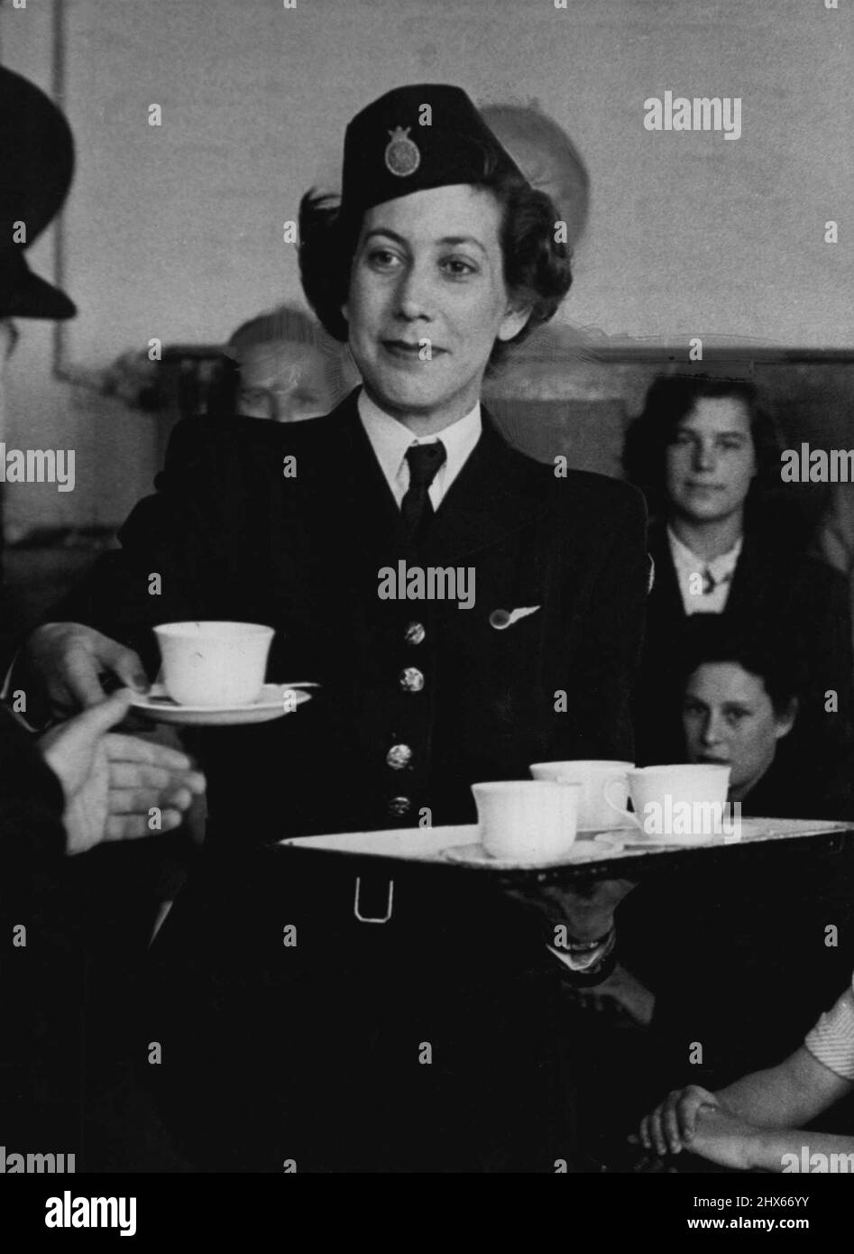 To Look After Princess -- Stewardess Jean Gordon, of St. John's Wood ...
