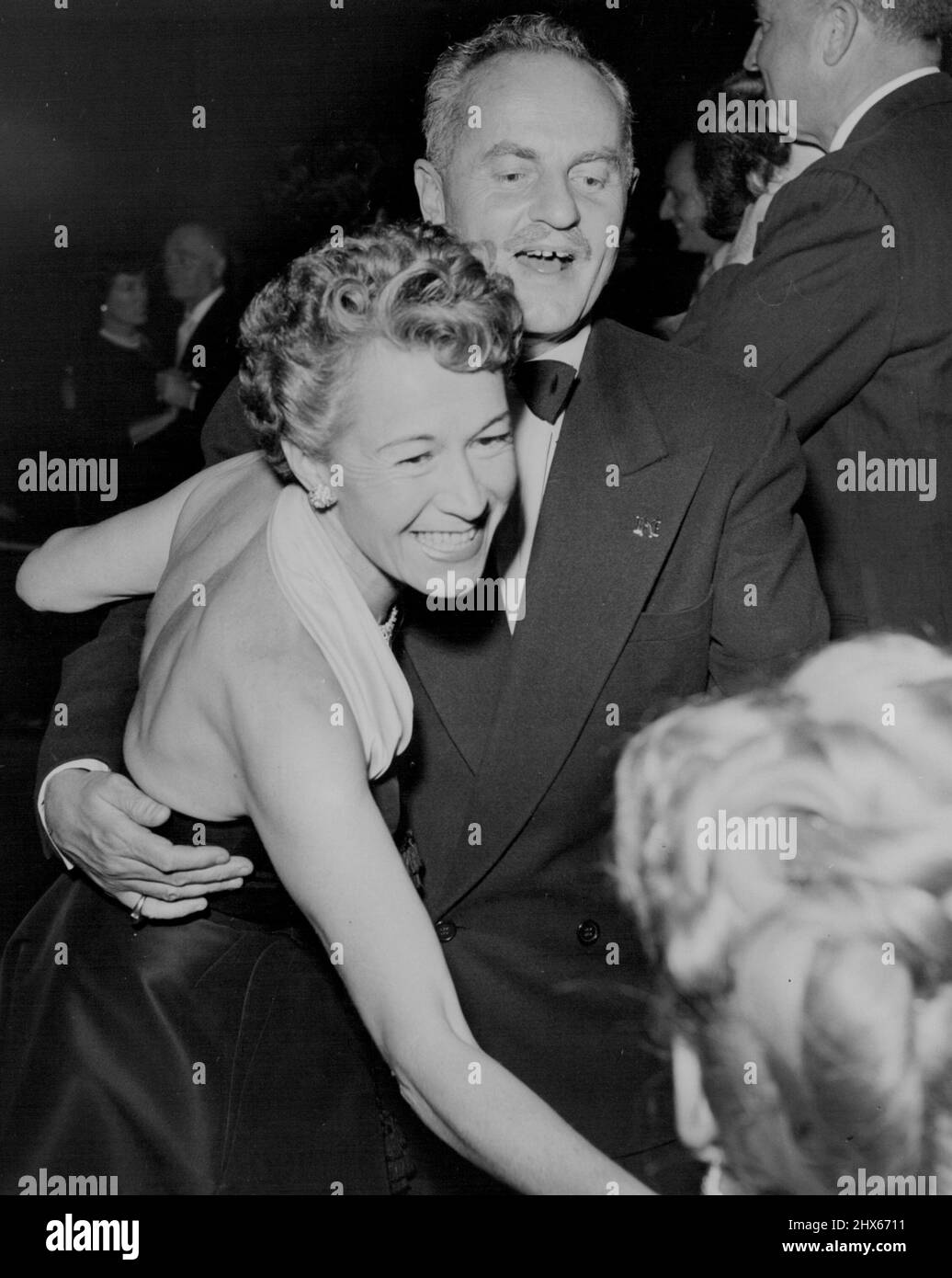 Darryl Zanuck , wife Virginia. June 19, 1953 Stock Photo - Alamy