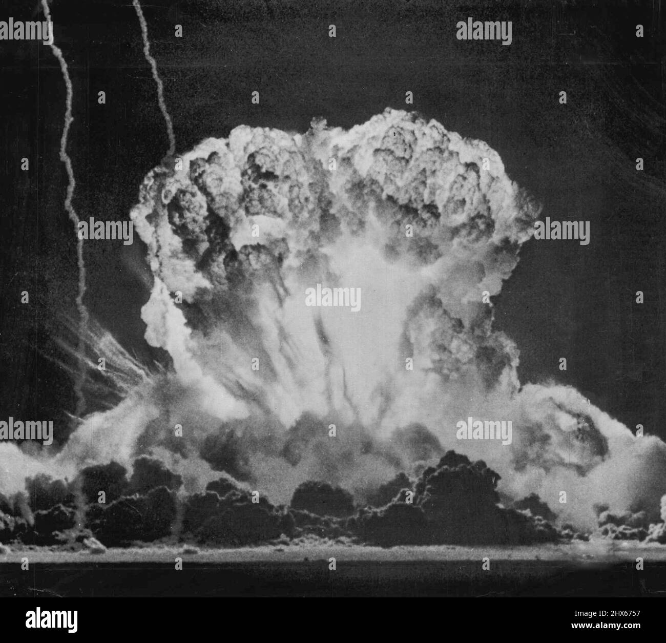 Atomic Fury -- The awesome violence of an atomic explosion is fully ...