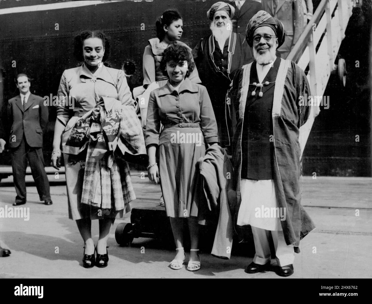 Here For The Coronation -- H.H. The Sultan of Zanzibar, Sir Seyyid ...