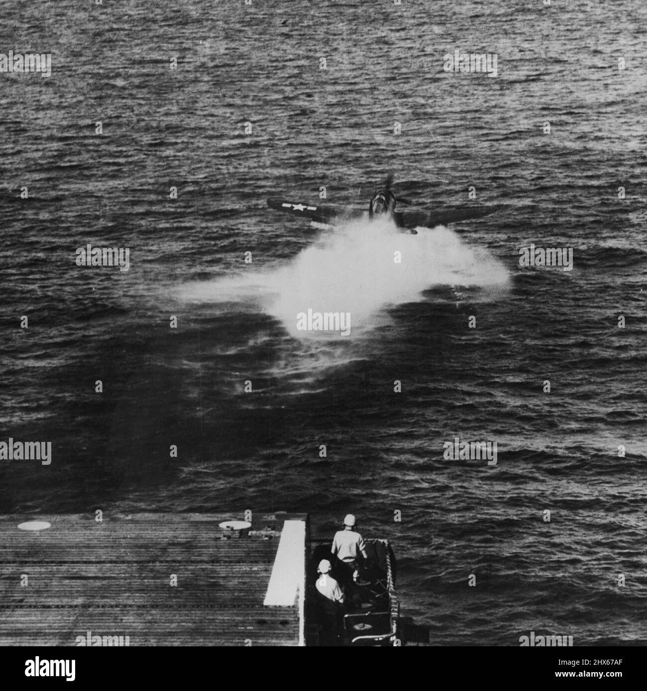 A Three Picture Series -- No. 1. Somewhere in the Pacific, a big U.S ...