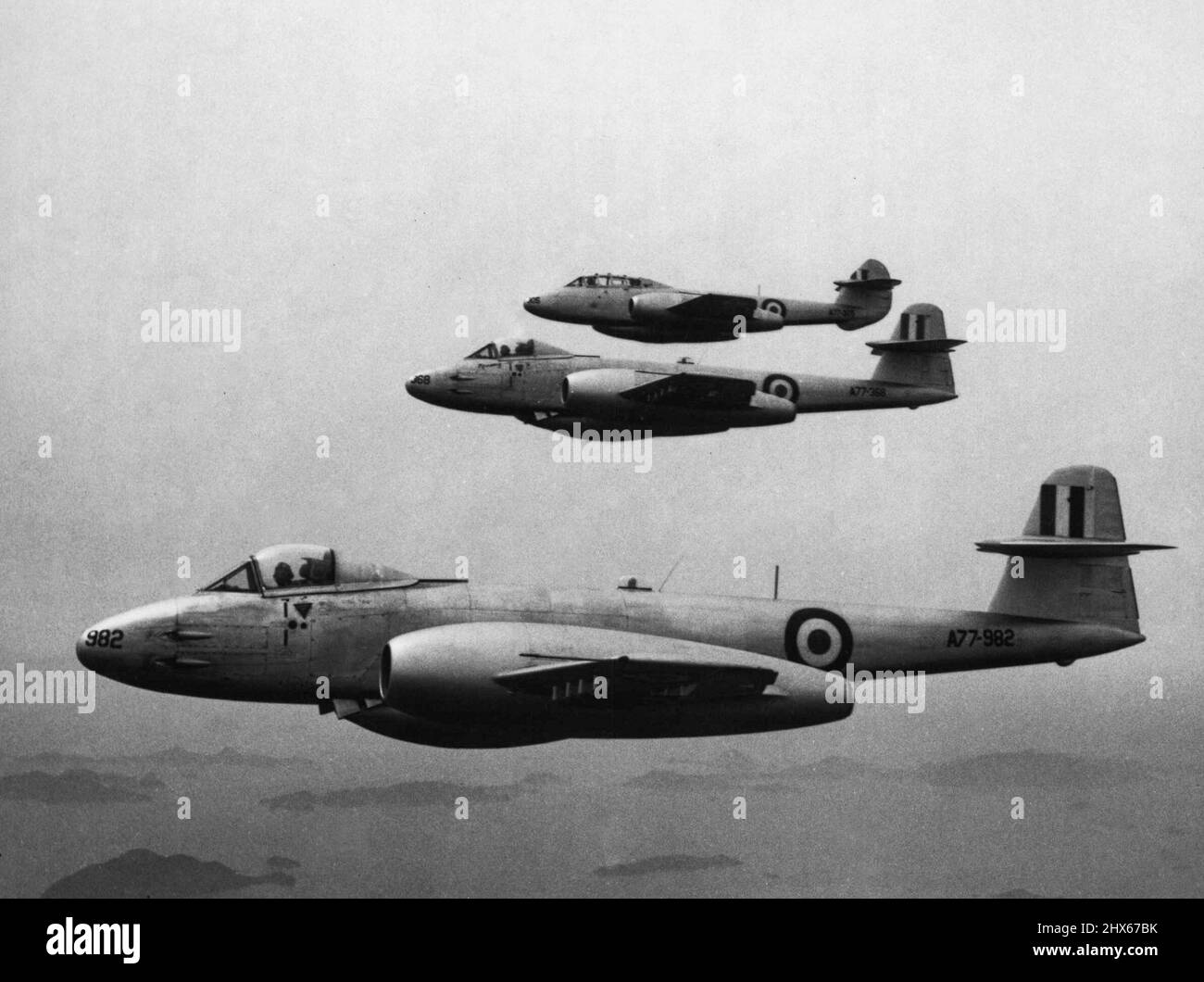 72 C - Meteor (Jet Propelled Fighter). November 12, 1954. (Photo by ...