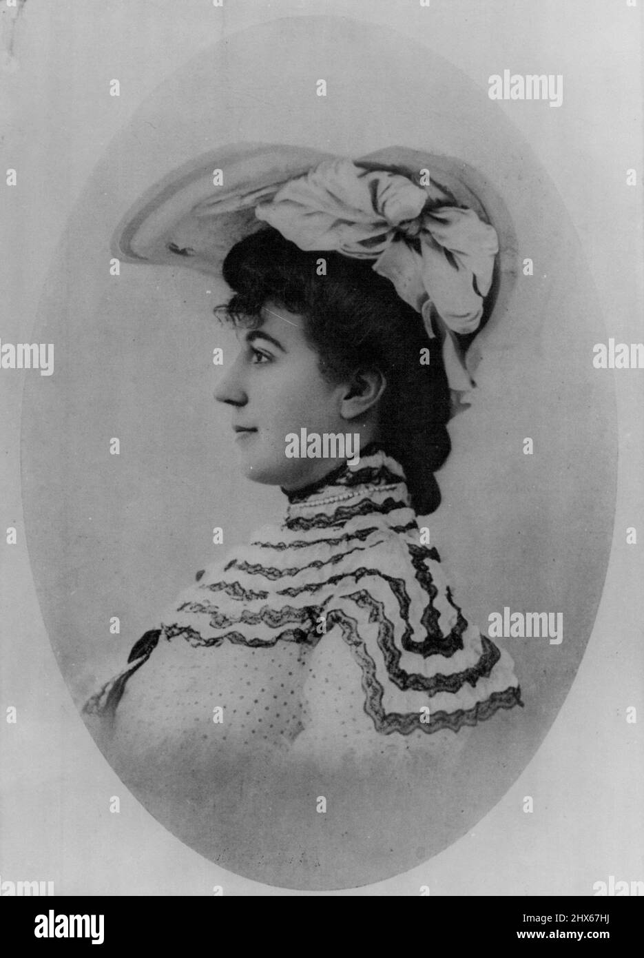 Florence Young. October 24, 1955 Stock Photo - Alamy