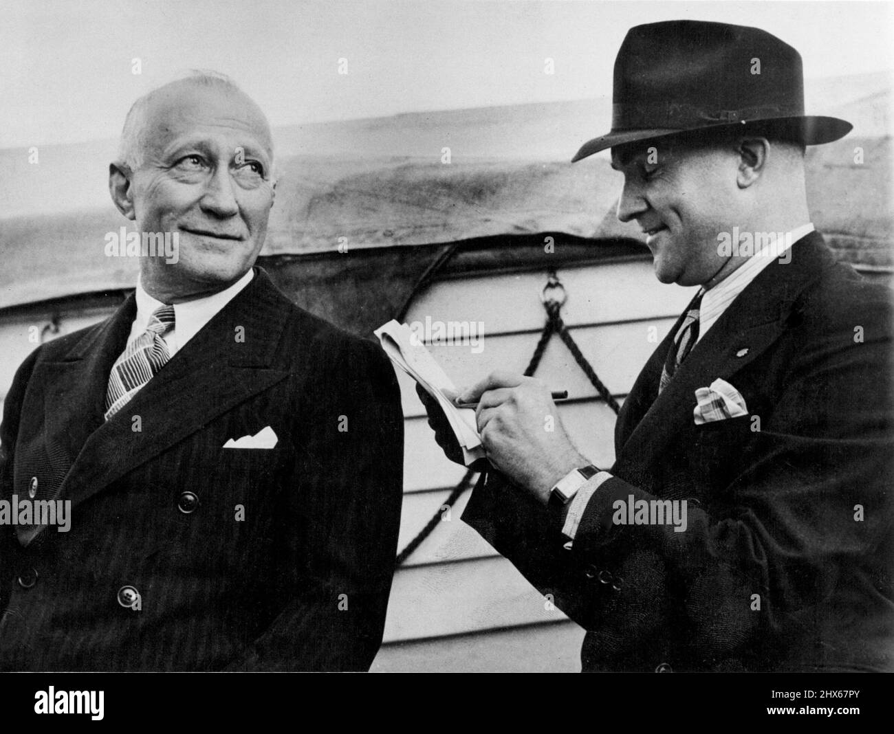 Adolph Zukor. February 19, 1954 Stock Photo - Alamy