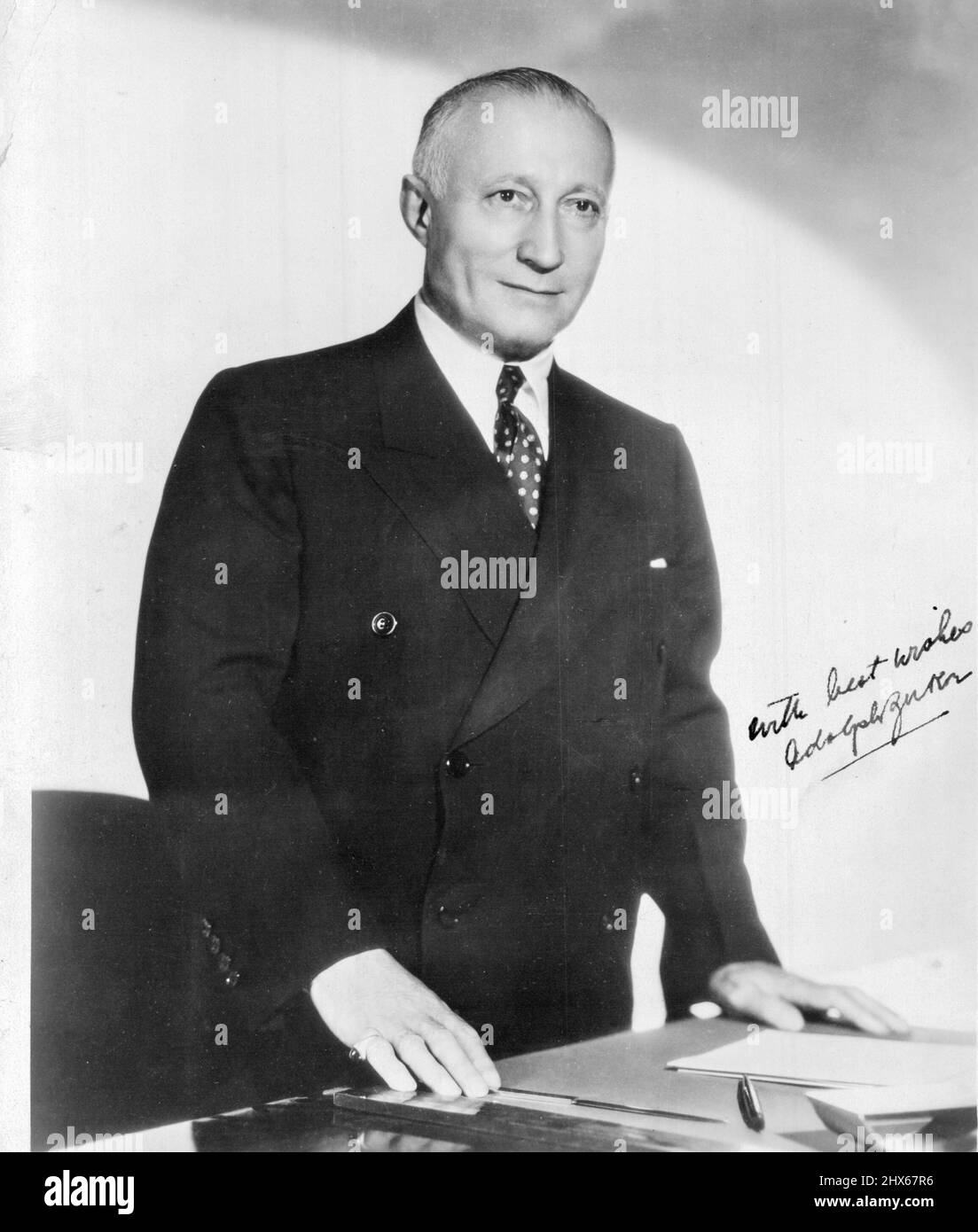 Adolph zukor Black and White Stock Photos & Images - Alamy