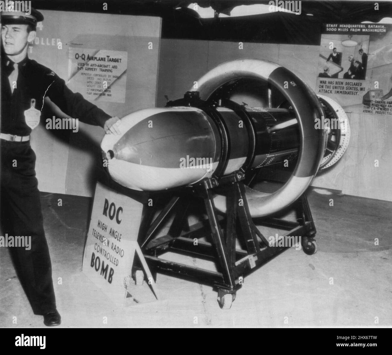 AAF's Television Bomb -- One of the Army Air Forces' pons unveiled ...