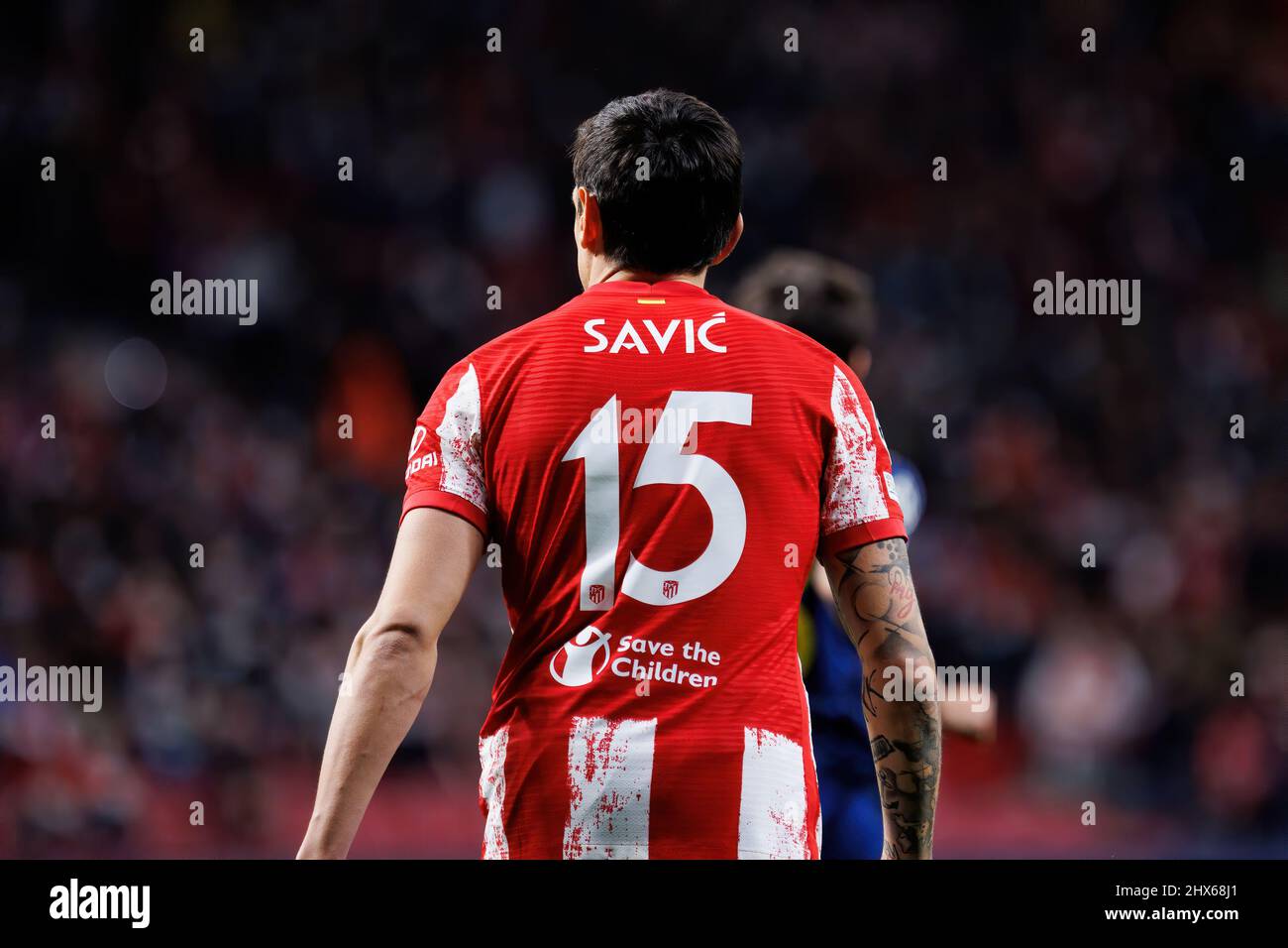 MADRID - FEB 23: Savic in action at the Champions League match between ...