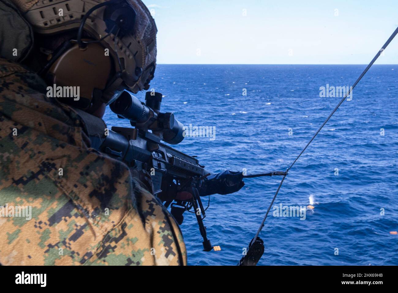 U.S. Marines with Battalion Landing Team 1/5, 31st Marine Expeditionary ...