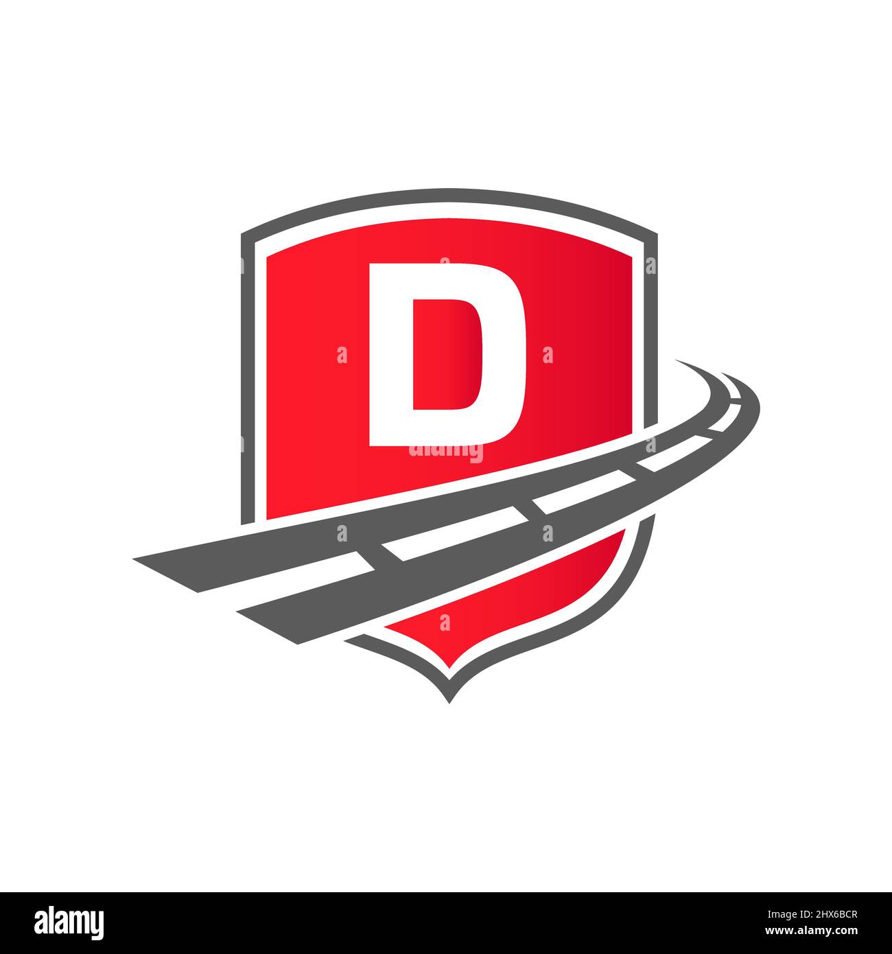 D transport logo Cut Out Stock Images & Pictures - Alamy