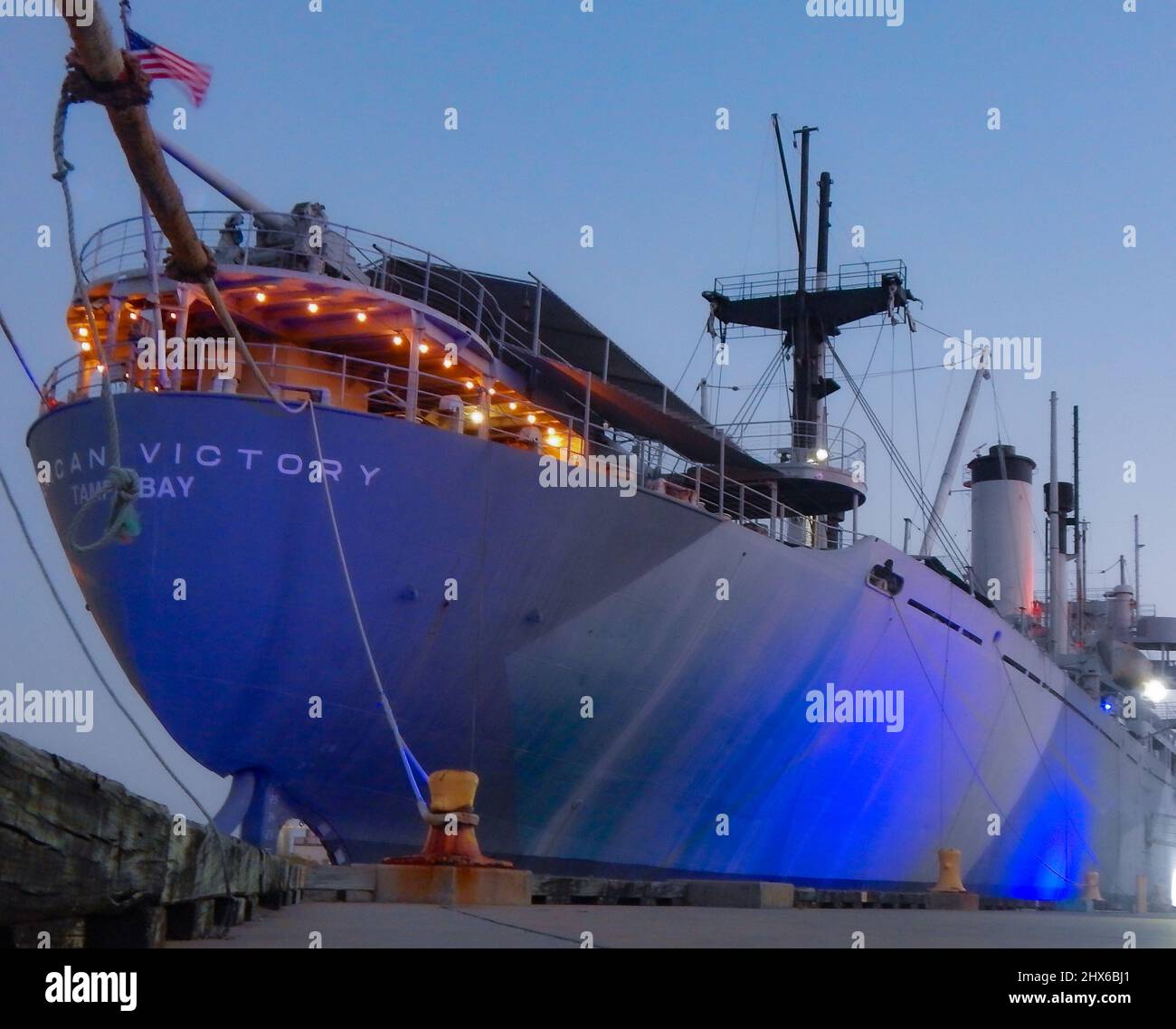 American victory ship wwii hi-res stock photography and images - Alamy