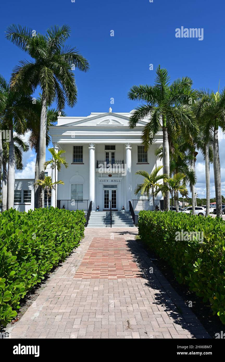 Old Collier County Courthouse and current Everglades City Hall in ...
