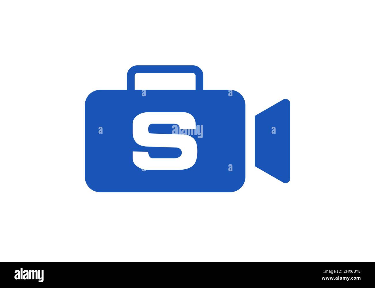 Cinema Film and Videography Logo On Letter S Design Template. Initial ...