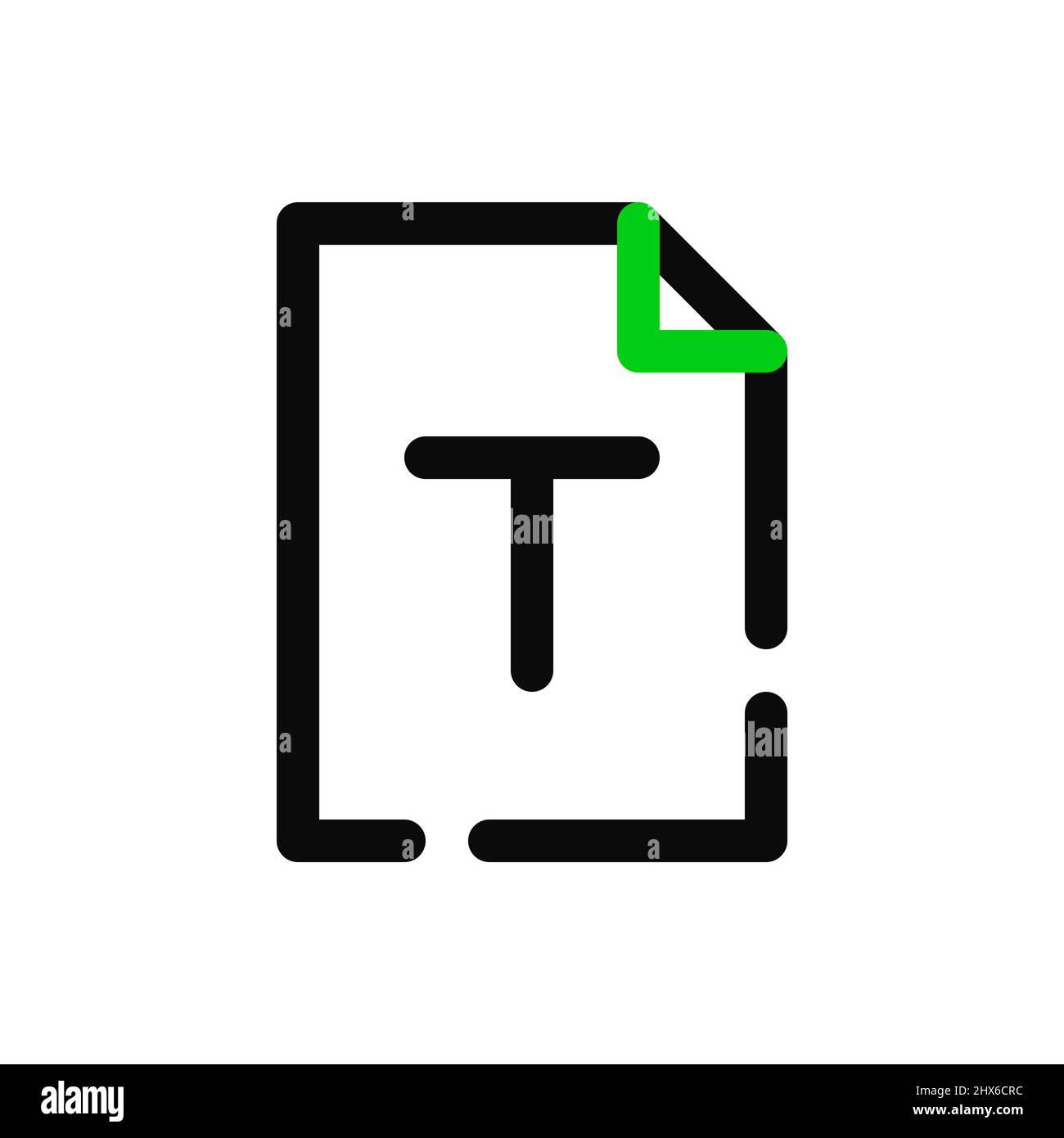 Text edit and type format tool icon. Pixel perfect, editable stroke ...