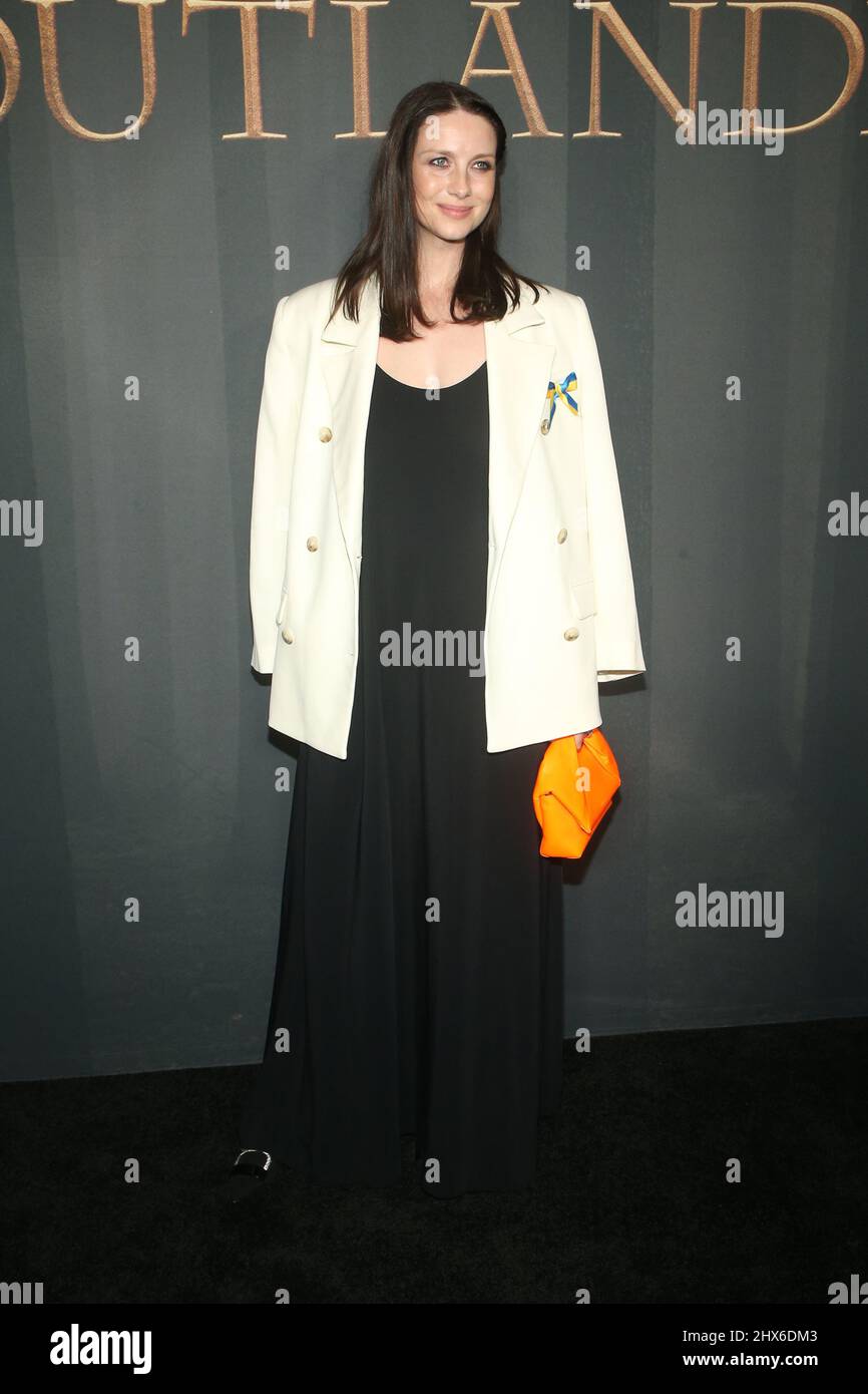 Hollywood, Ca. 9th Mar, 2022. Caitriona Balfe at the STARZ FYC ...