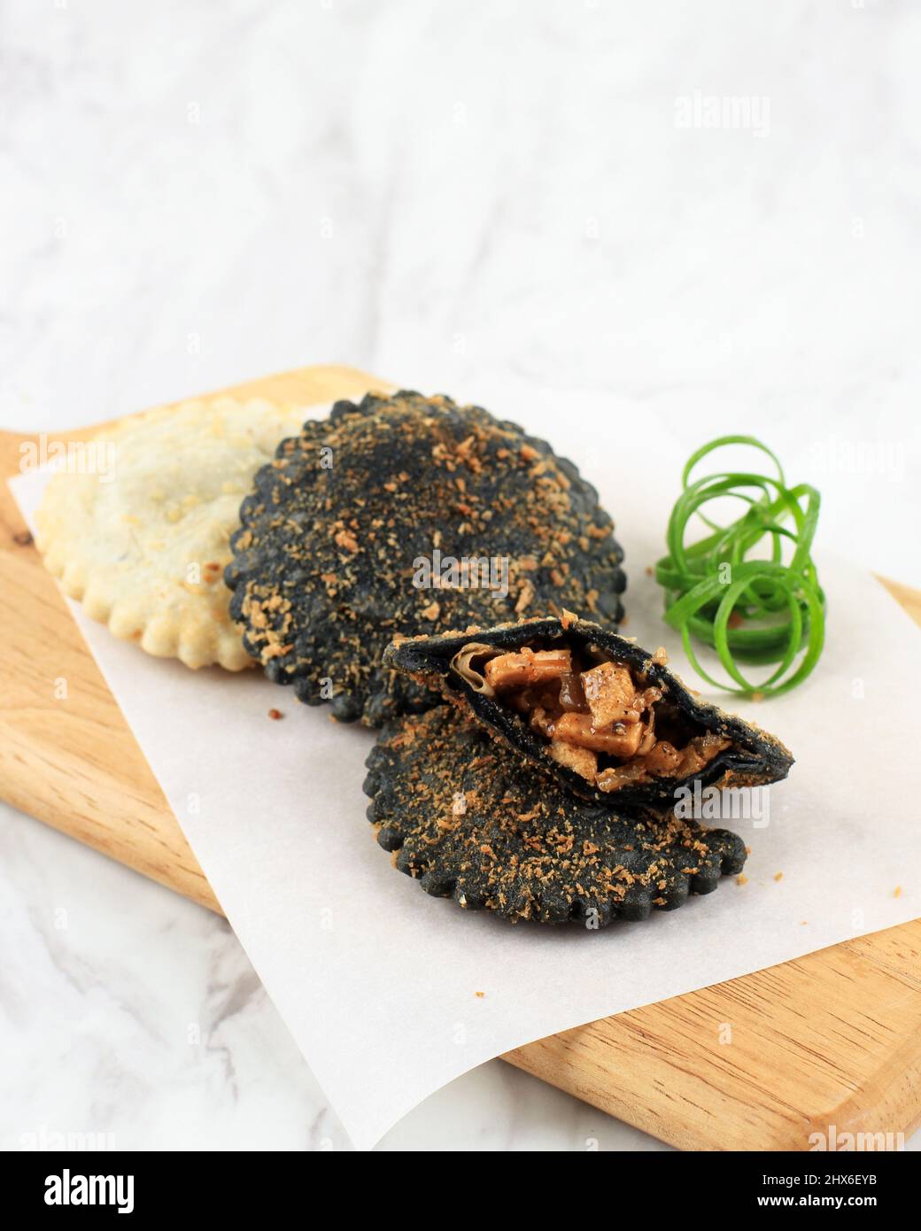 Selected Focus Cireng Isi Spicy, Stuffed Cireng Made from Tapioca Flour ...