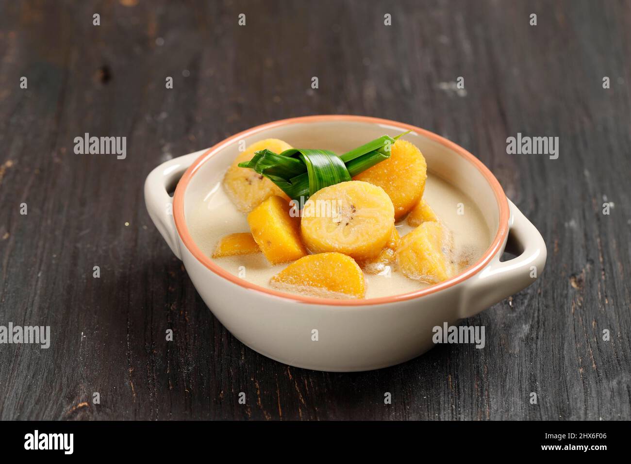 Kolak Pisang Ubi is Banana Sweet Potato Compote. Popular Indonesian ...