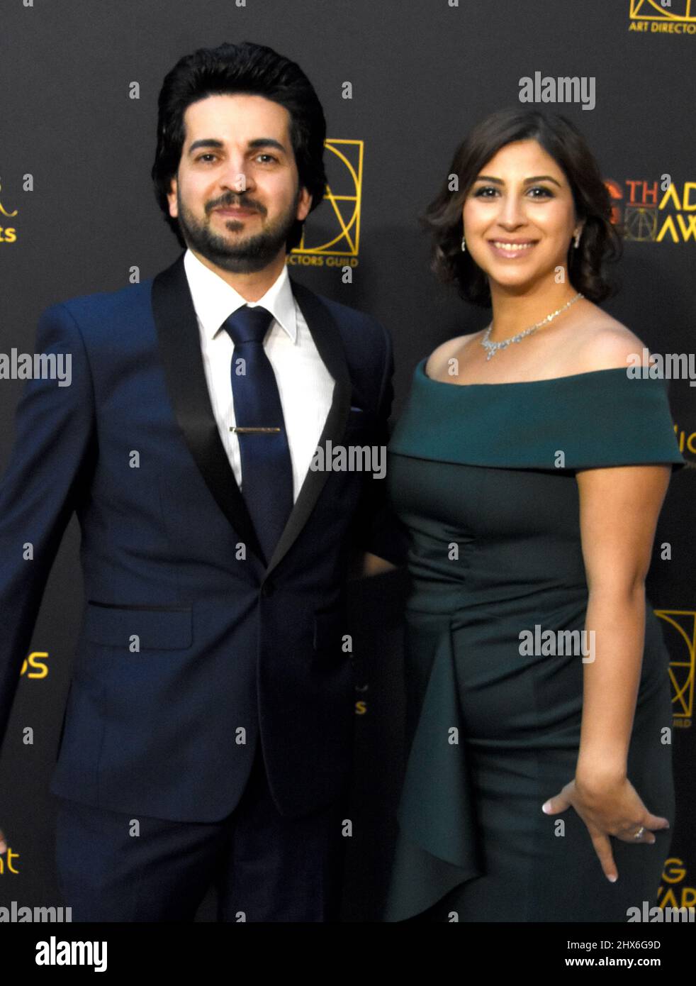 Los Angeles, California, USA 5th March 2022 Mehrdad Isvandi and Sara Rezaei attend the 26th ...