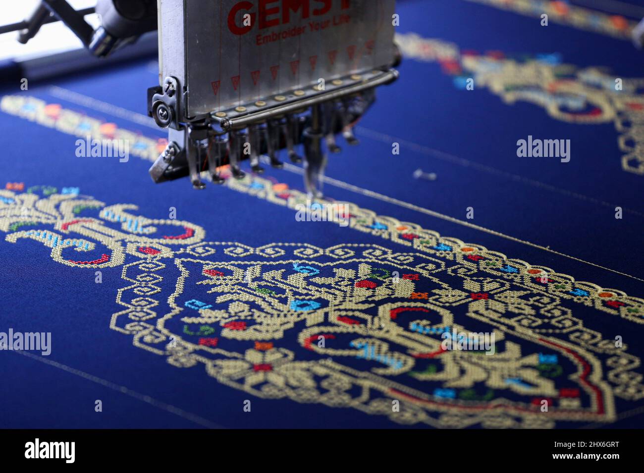 Gaza, Palestine. 09th Mar, 2022. Palestinian heritage dress seen in an ...