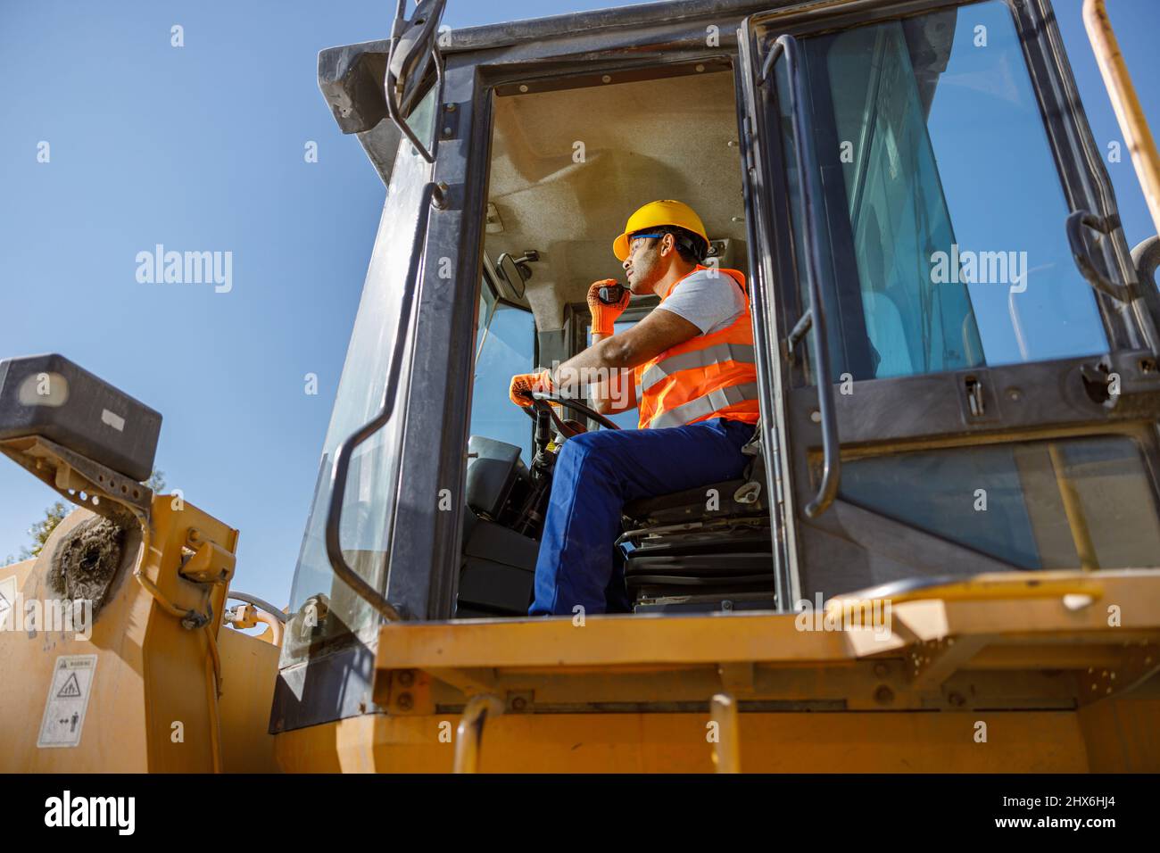 Heavy plant operator hi-res stock photography and images - Alamy
