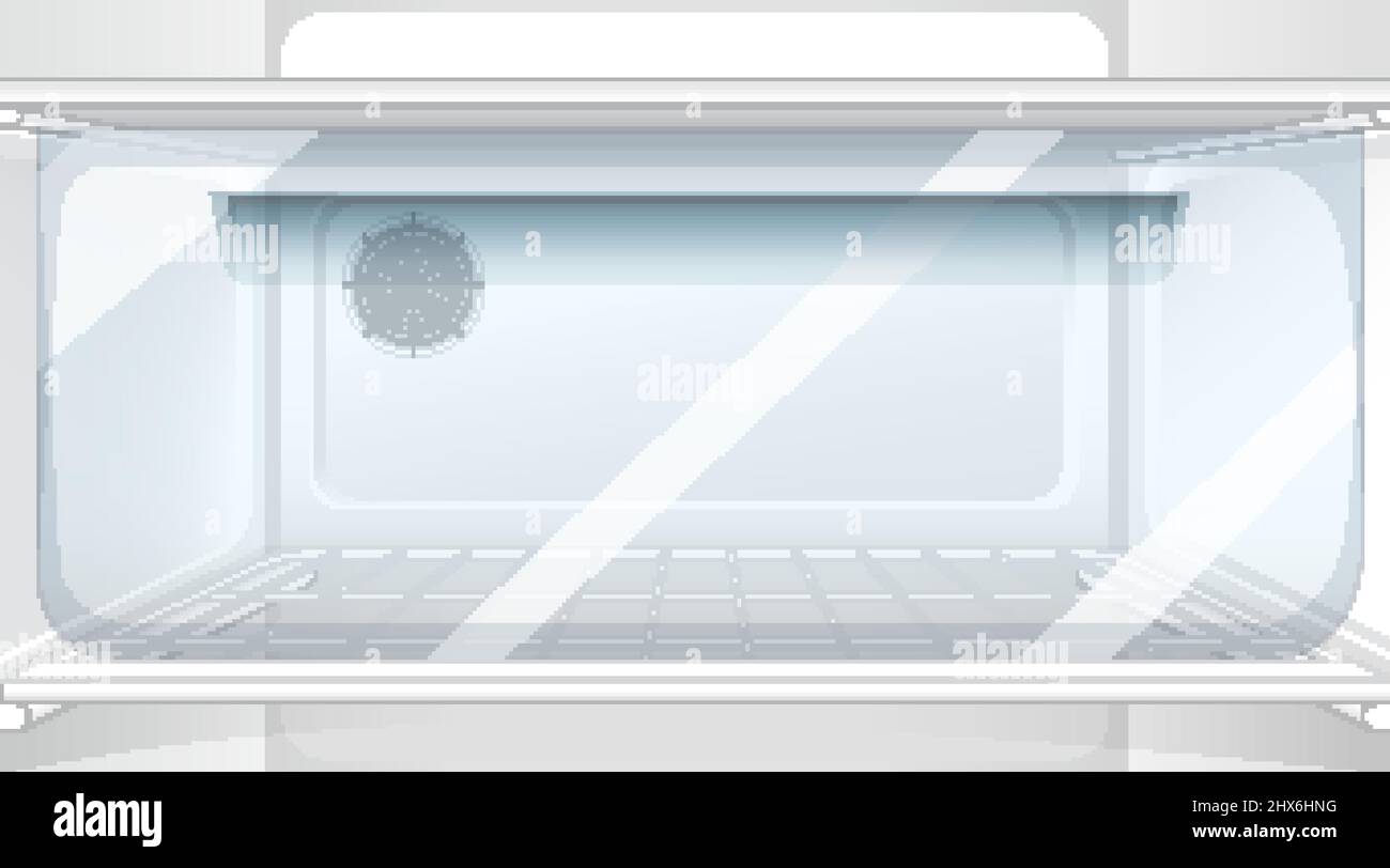 Close up an inside the refrigerator illustration Stock Vector Image ...