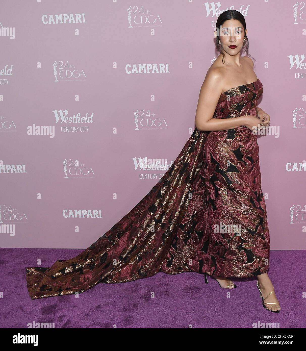 Monica, CA, March 9, 2022. Stephanie Beatriz arrives at the 24th CDGA ...