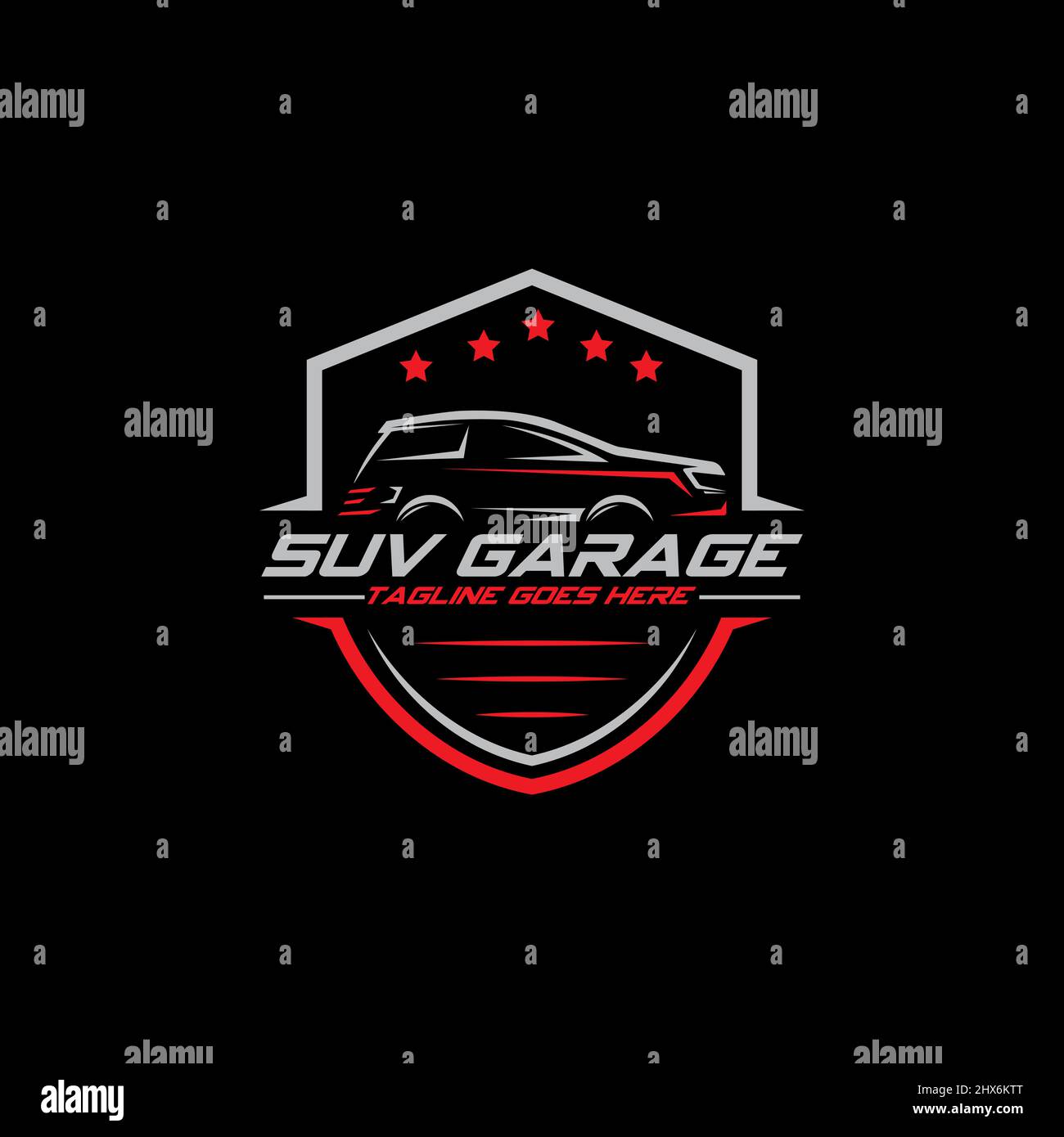 SUV modification car logo shield designs, Perfect logo for automotive ...