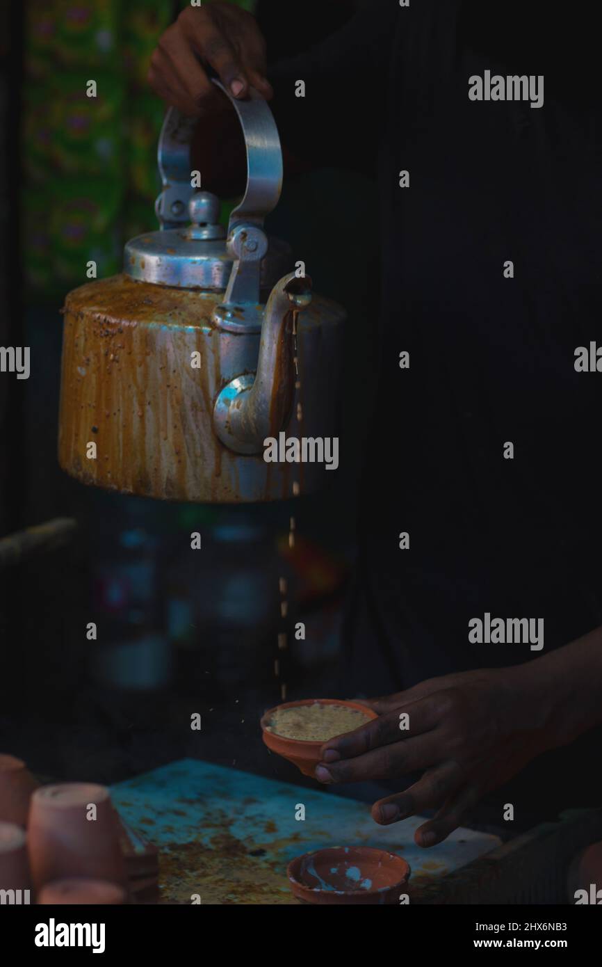 Tea shop indian hi-res stock photography and images - Alamy