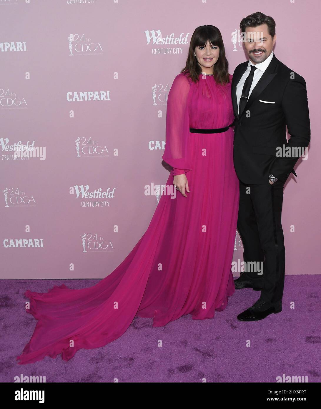 Monica, CA, March 9, 2022. (L-R) Casey Wilson and Andrew Rannells at ...