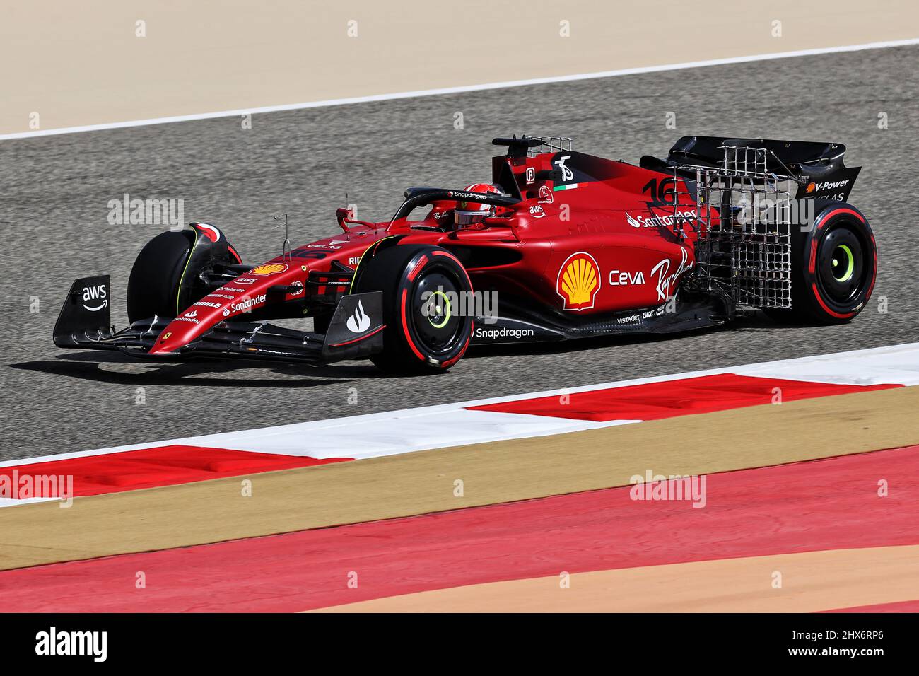 F1 75 leclerc bahrain hi-res stock photography and images - Alamy